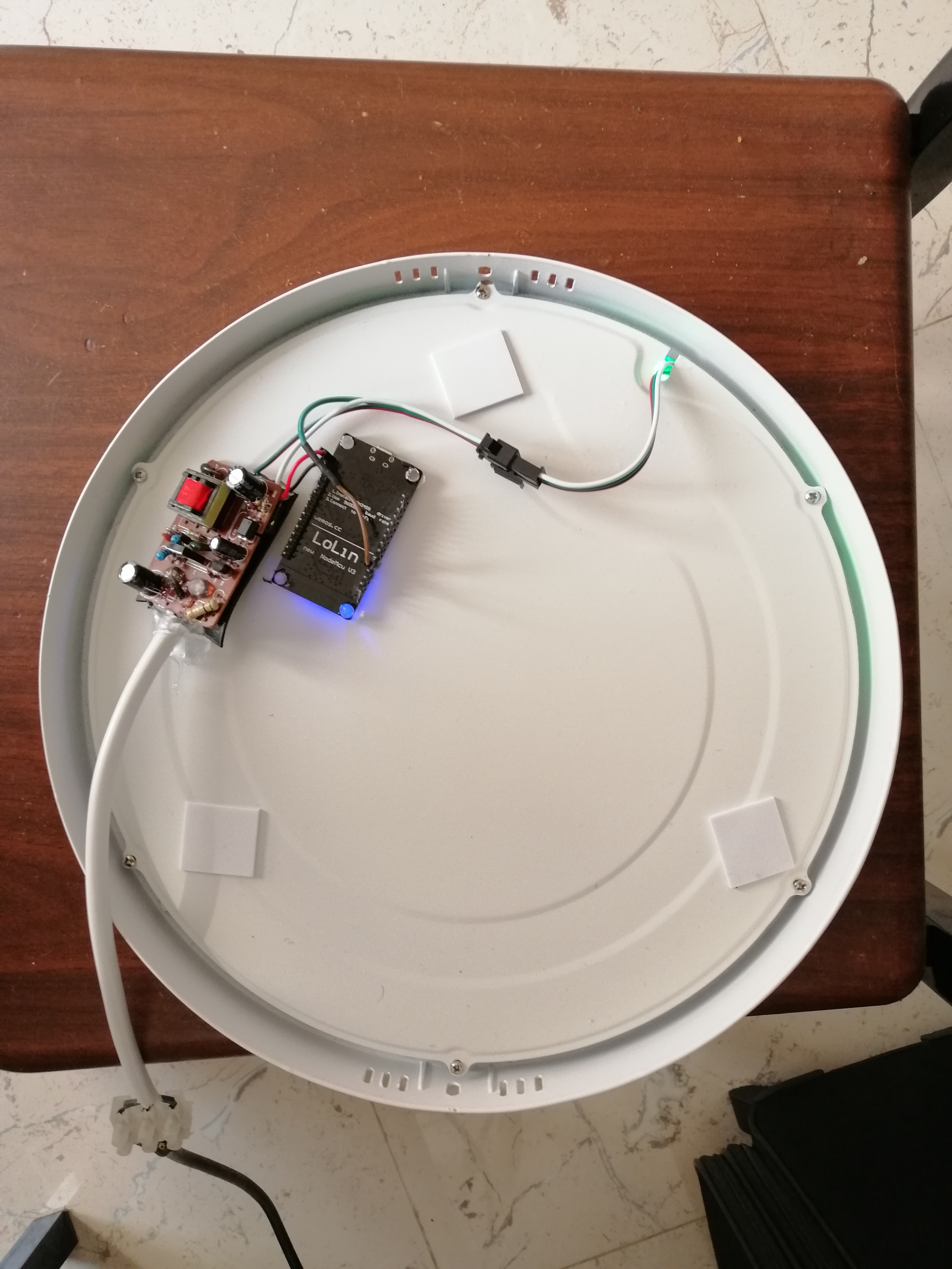 ESP8266 Connected WS2812 RGB LED Controlled Through WiFi : 6 Steps ...