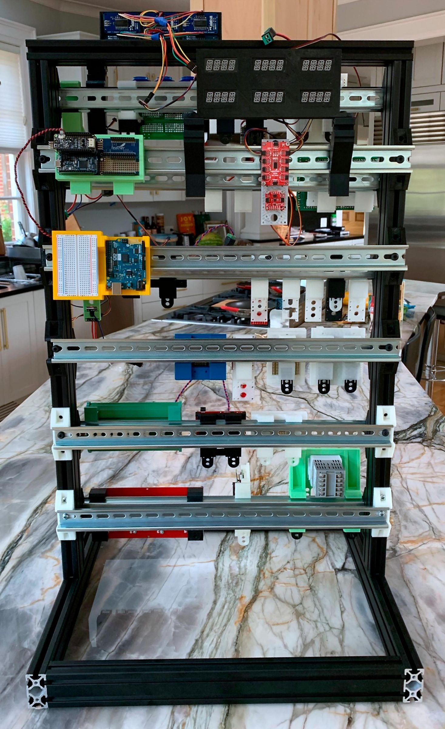 A Simple Method to Organize Your in Electronics Projects Using DIN Rail ...