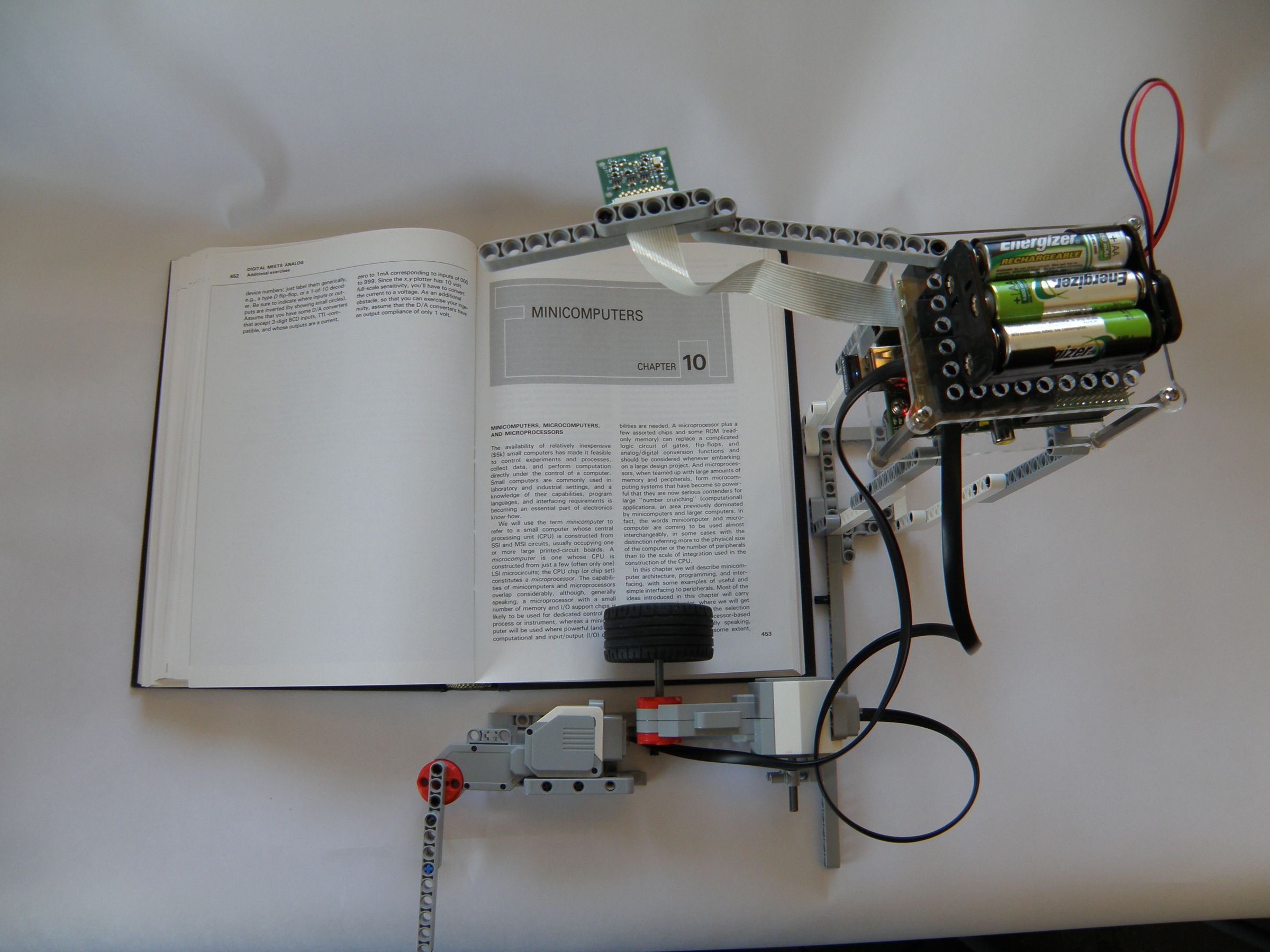 BrickPi Bookreader: Digitize Books With Mindstorms and Raspberry Pi : 9 Steps - Instructables