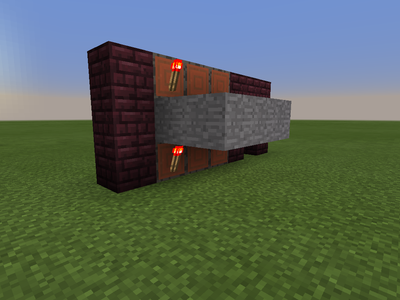 How to Make a Simple Passcode Door in Minecraft : 14 Steps - Instructables