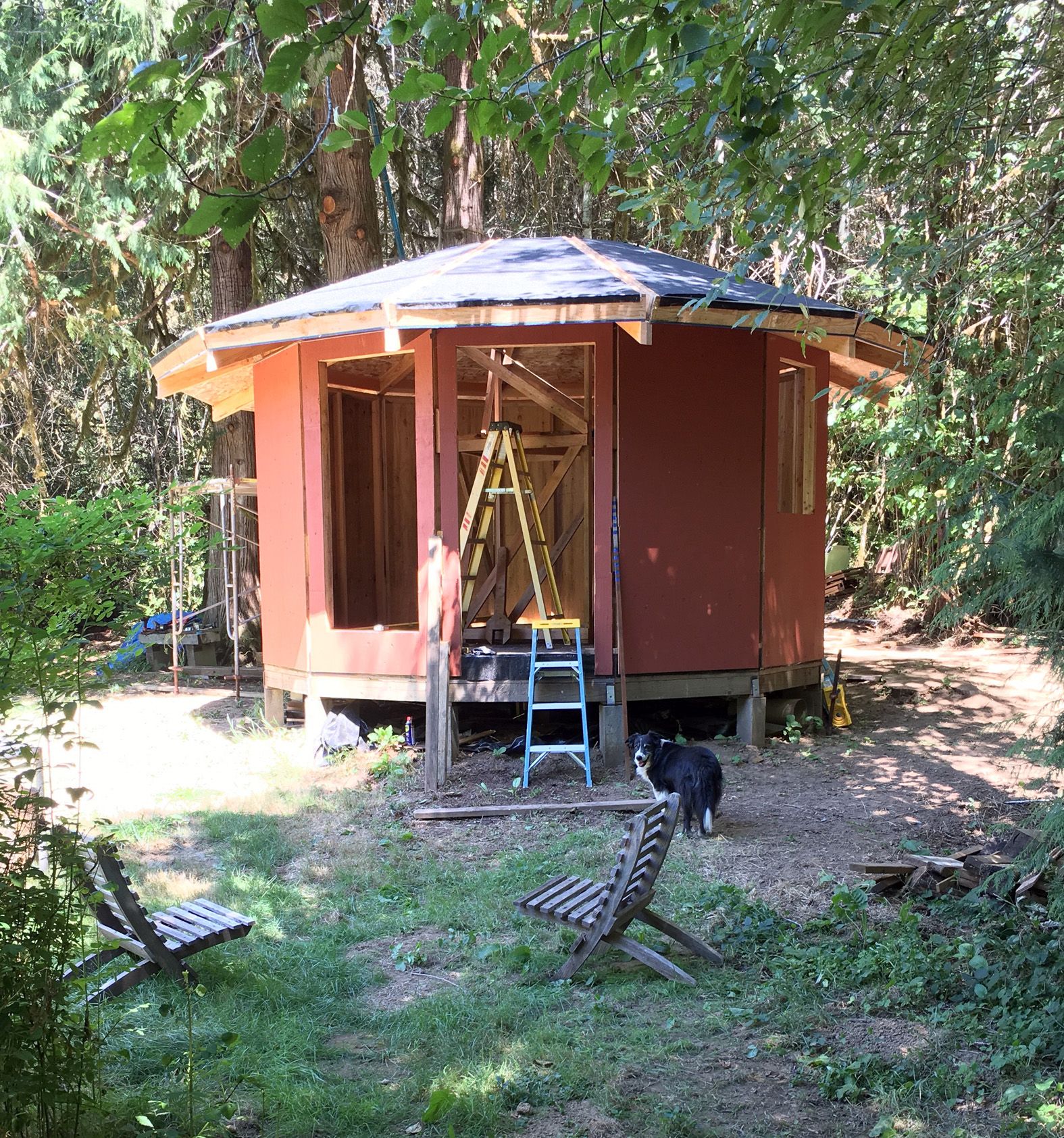 Building a Wood-Framed Panelized Yurt : 16 Steps (with Pictures ...