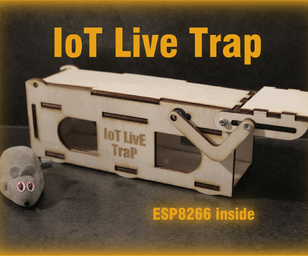 IoT Mouse-Friendly Live Trap : 6 Steps (with Pictures) - Instructables