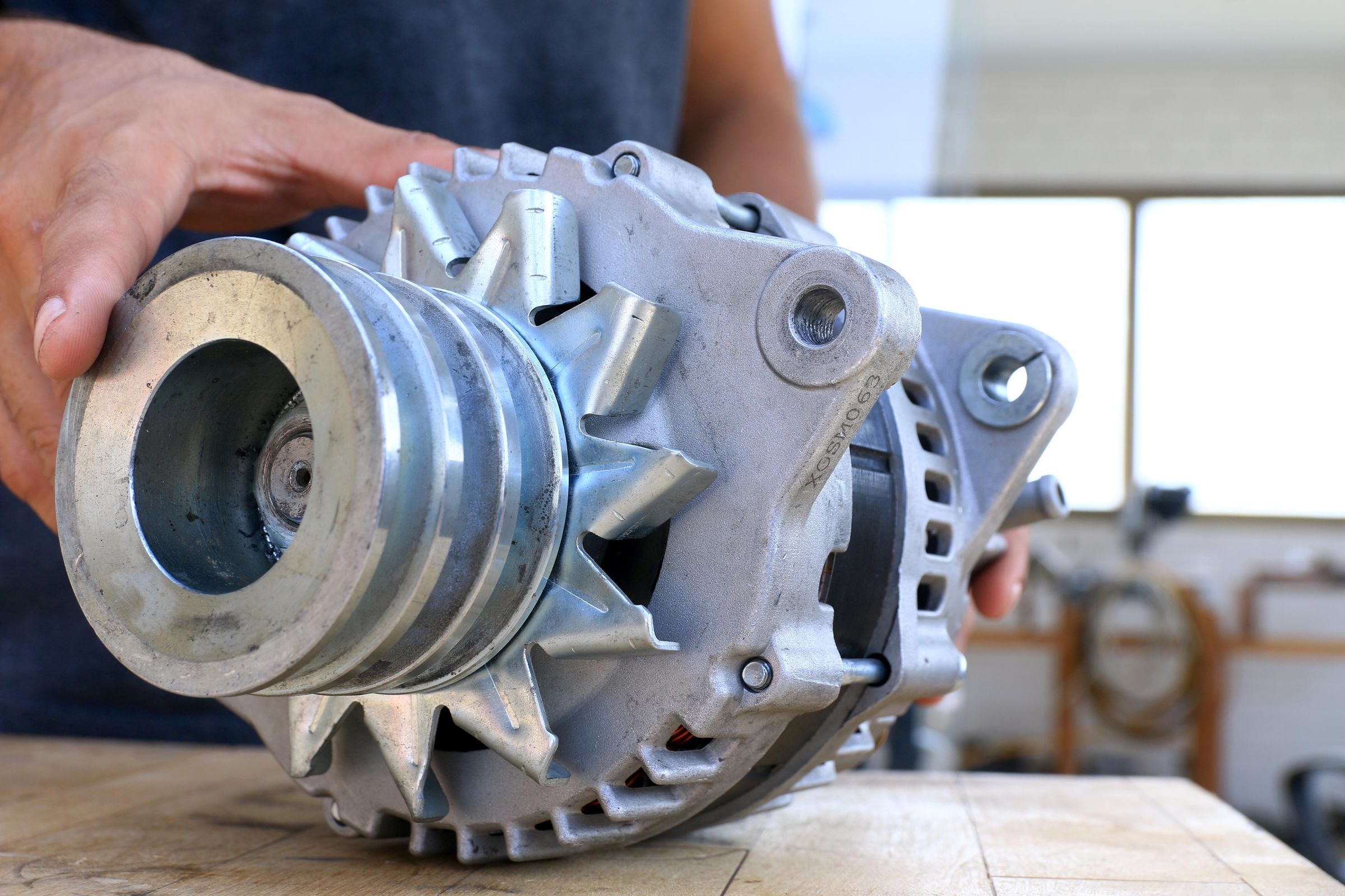 DIY Wind Turbine Using Car Alternator : 9 Steps (with Pictures ...