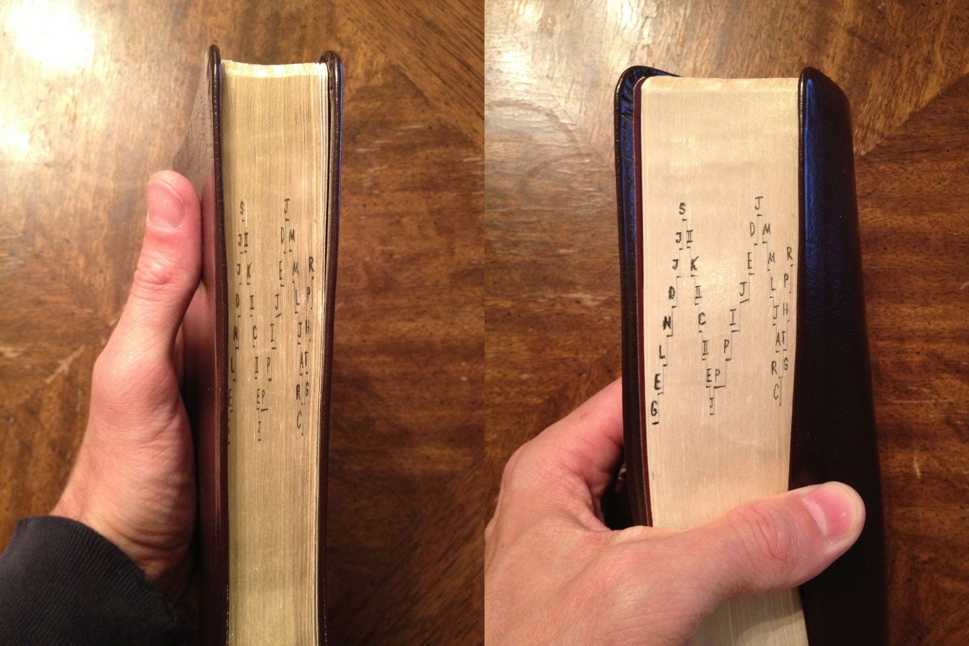 Index the Edge of a Bible : 16 Steps - Instructables
