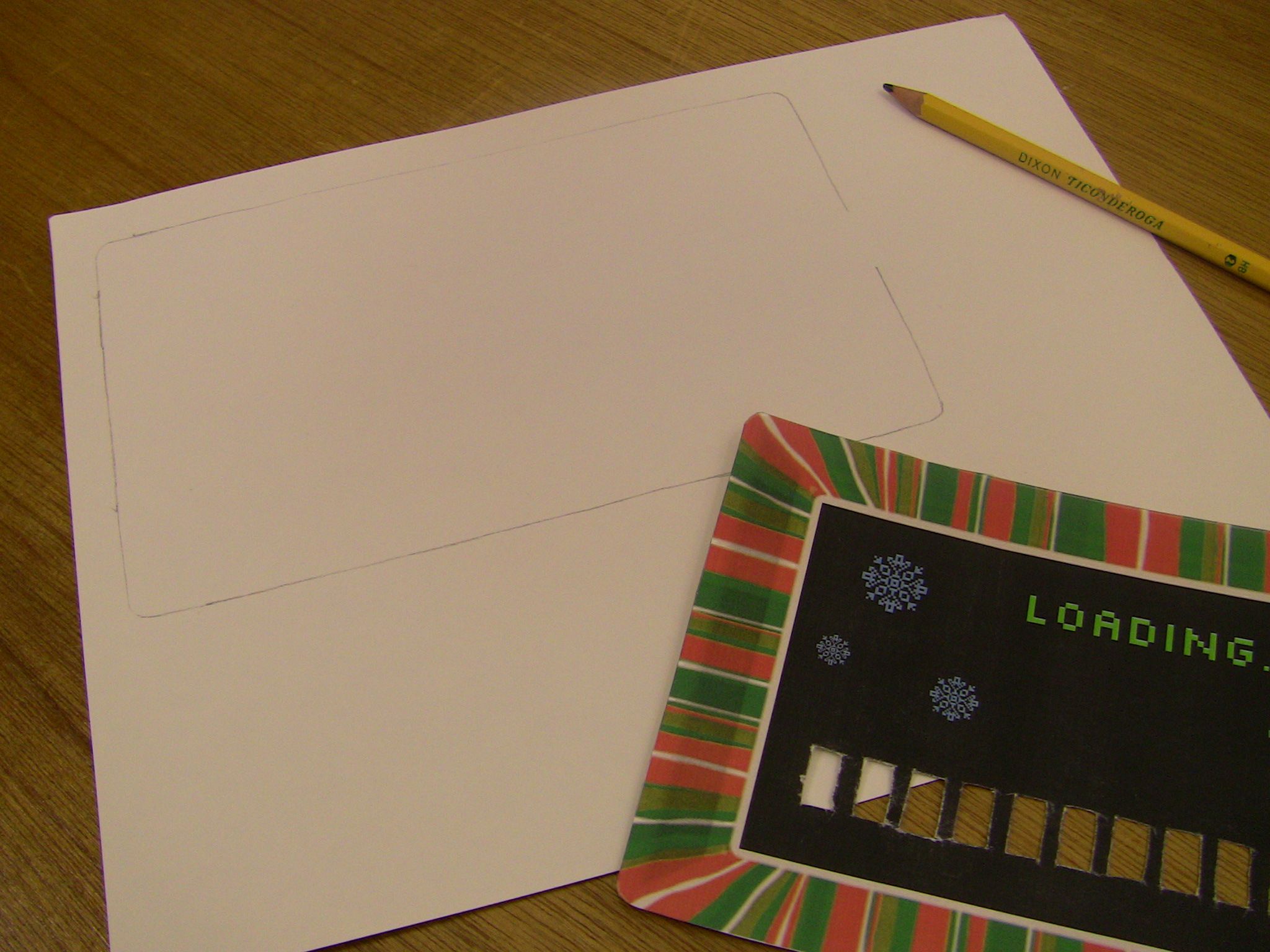 "Loading" Christmas Card : 5 Steps (with Pictures) - Instructables
