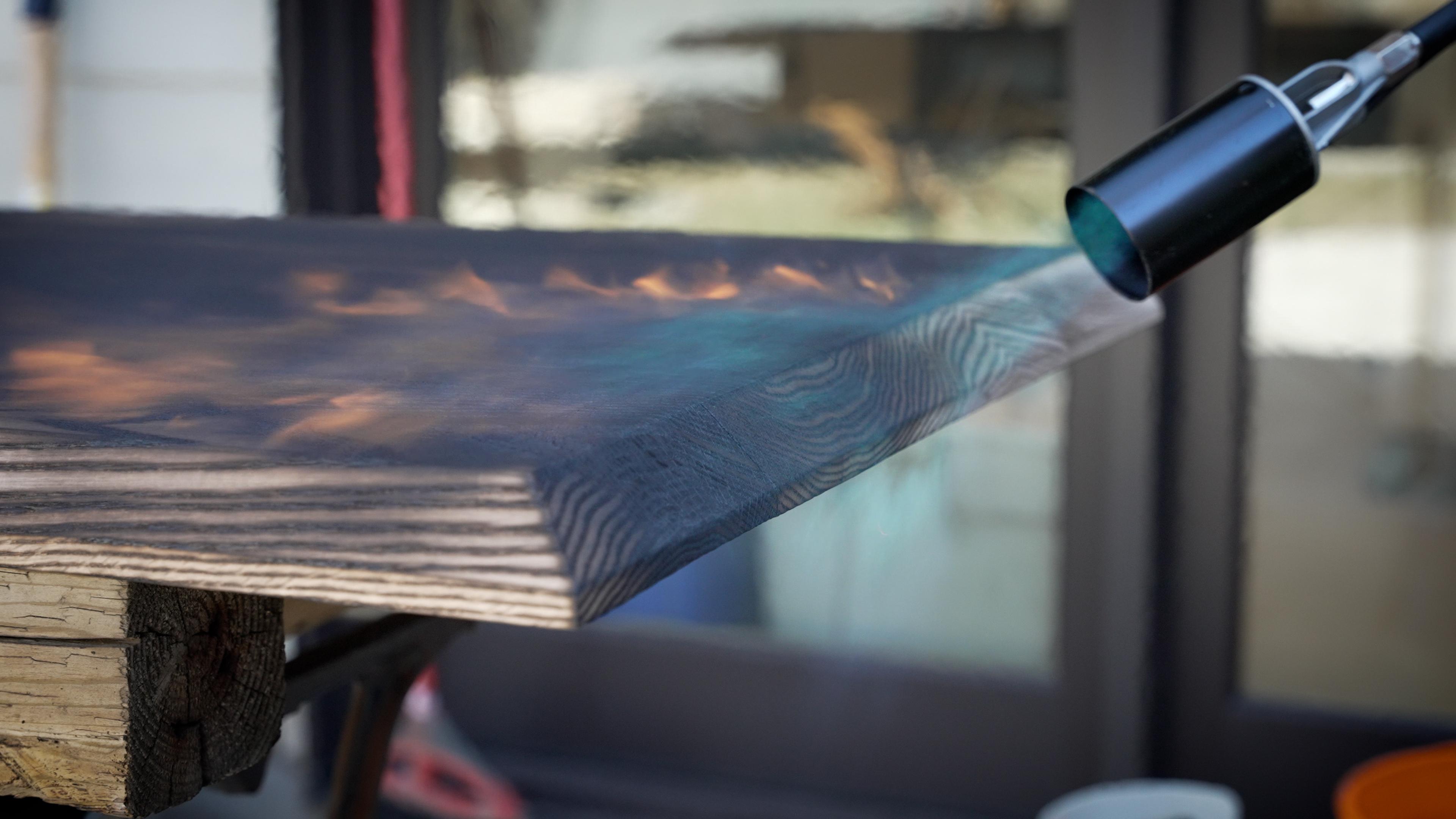 The Shou Sugi Ban Desk : 20 Steps (with Pictures) - Instructables