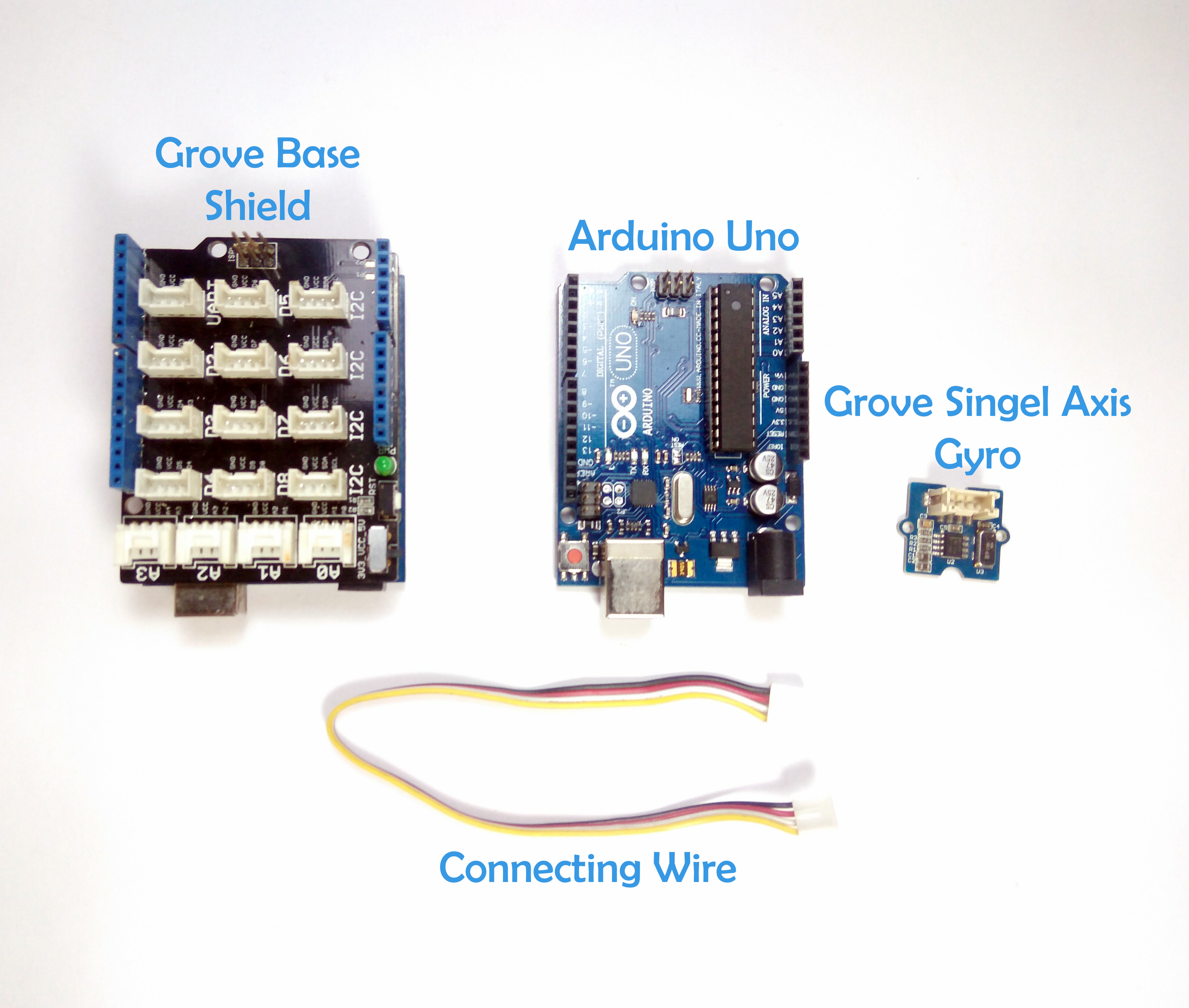 Interfacing Single Axis Gyro to Arduino : 6 Steps (with Pictures ...