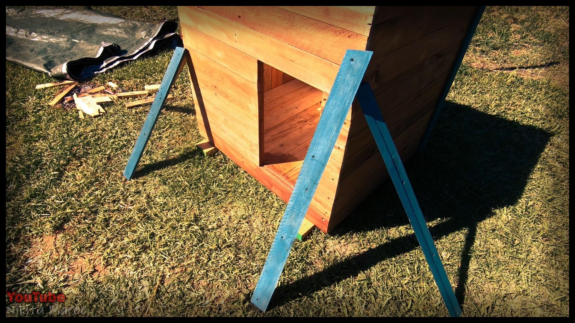 How to Build a Dog Kennel - Cheap and Easy Dog House : 49 Steps (with ...