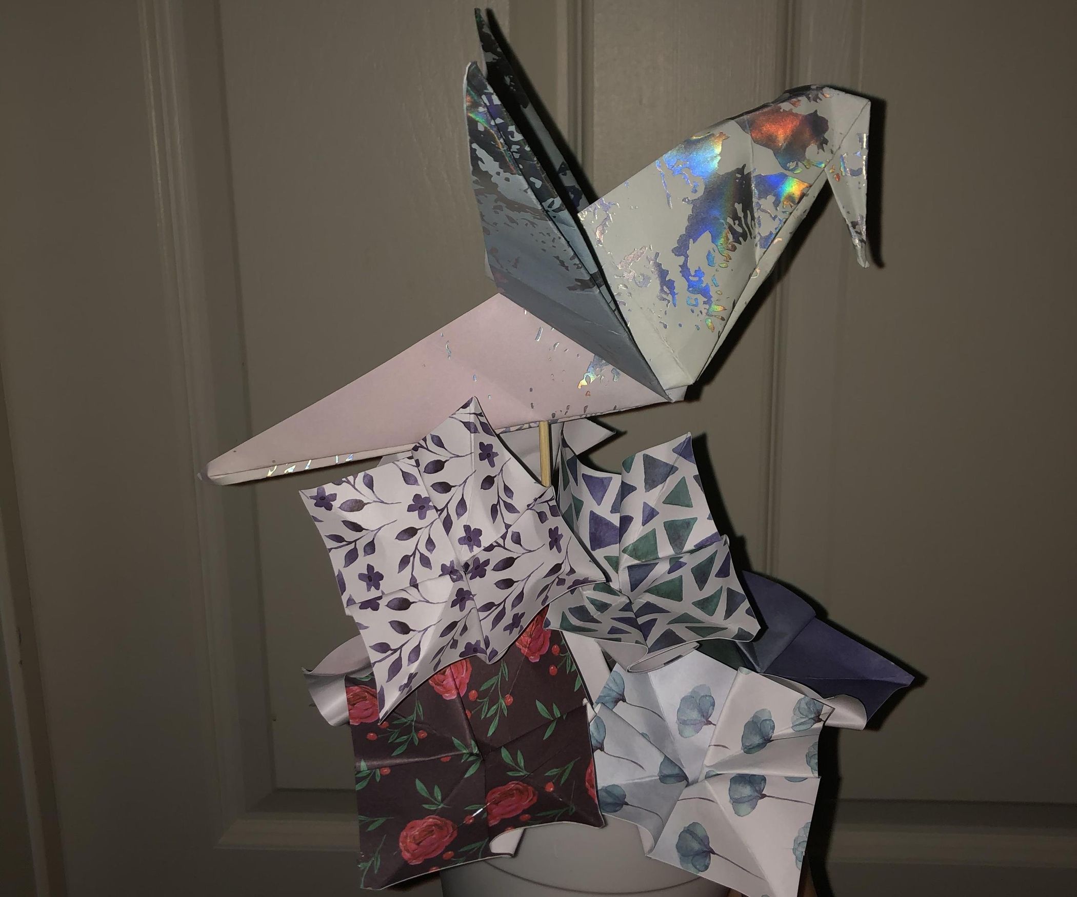 Origami Decorative Vase : 30 Steps - Instructables