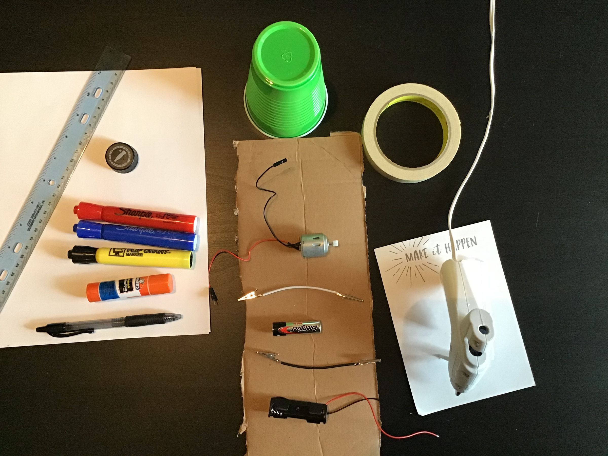 Motor Powered Color Mixing Wheel : 5 Steps (with Pictures) - Instructables