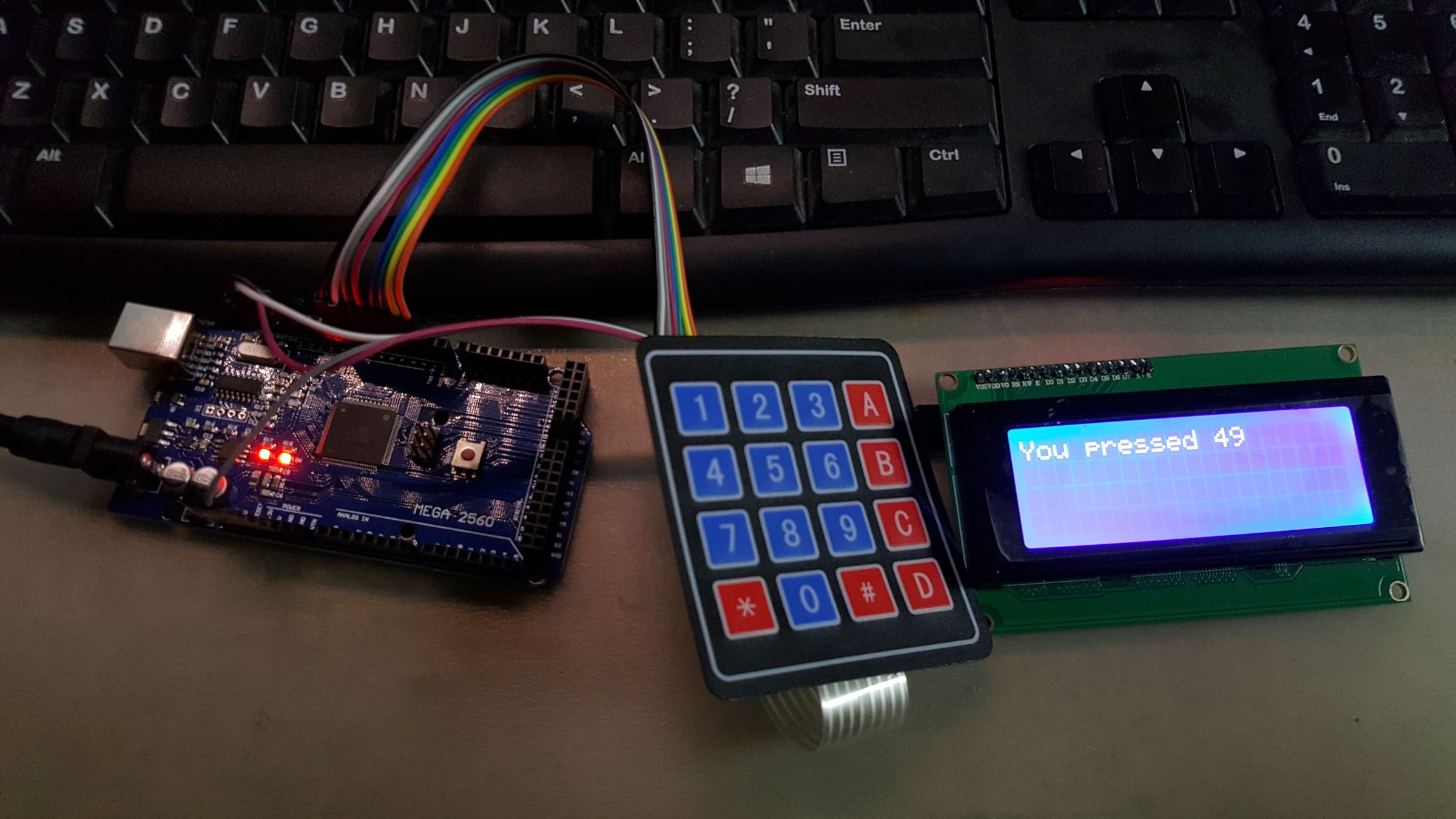 Connecting a 4 X 4 Membrane Keypad to an Arduino : 6 Steps - Instructables