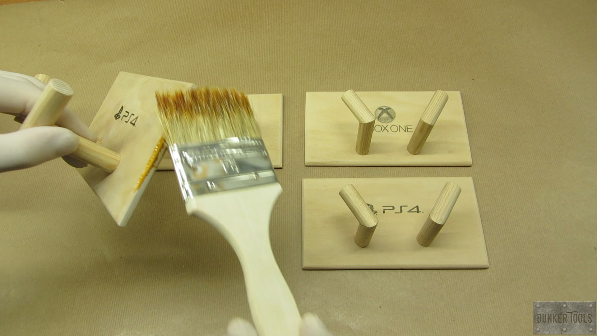 Wooden Controllers Wall Mount for Ps4 & Xbox One : 7 Steps - Instructables