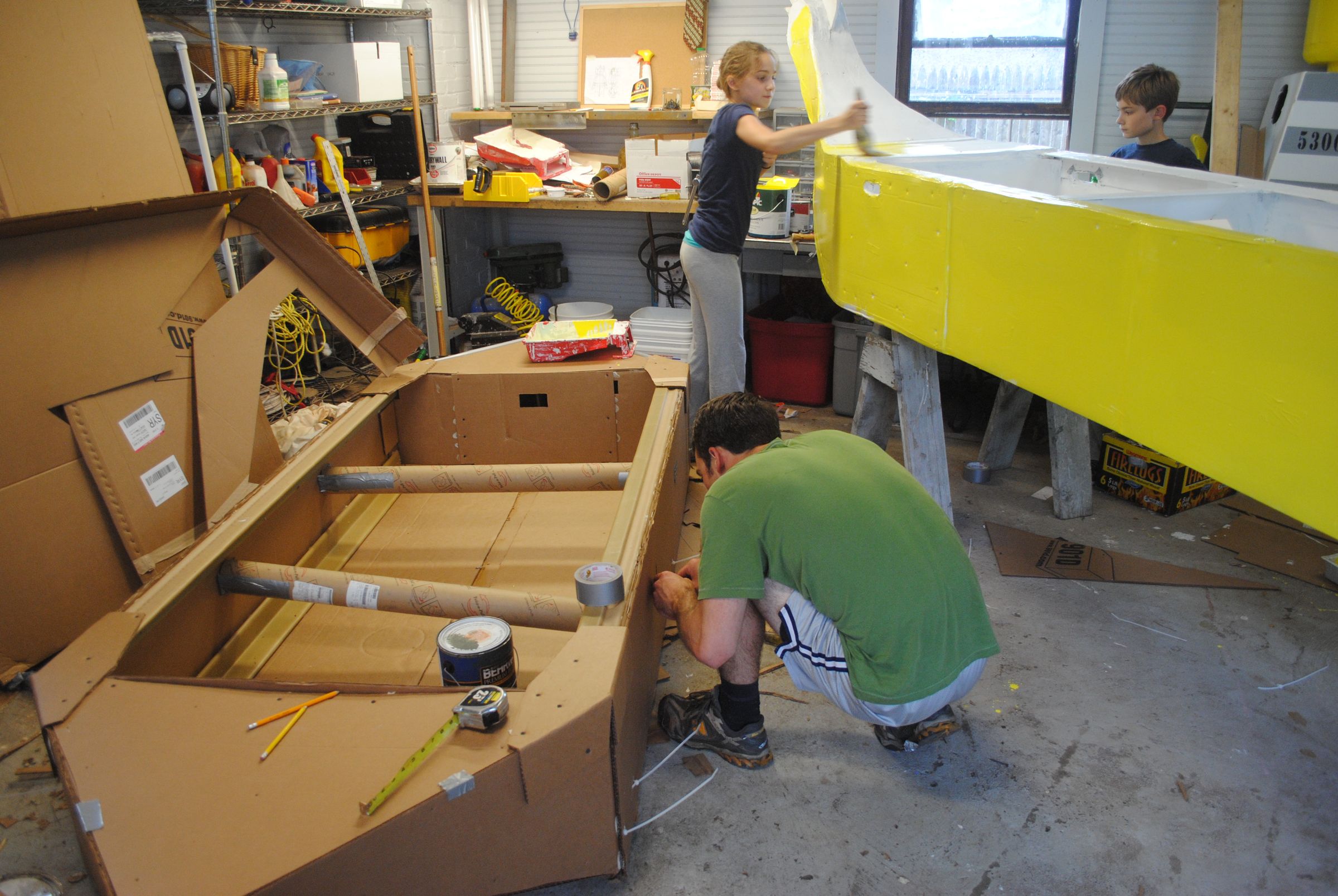 Make a Cardboard Dragon Boat! : 7 Steps (with Pictures) - Instructables