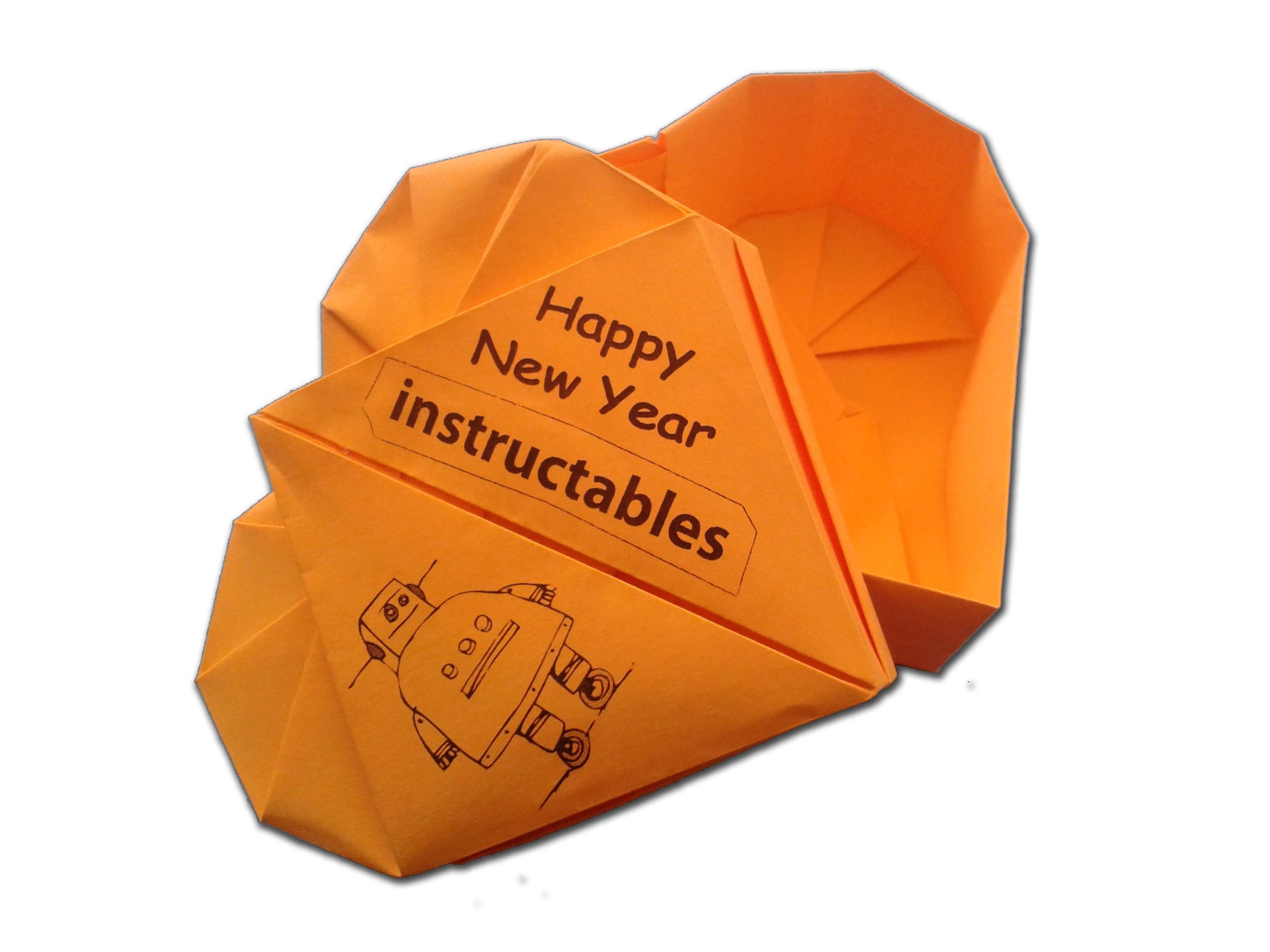 Custom Origami Heart Gift Box : 21 Steps (with Pictures) - Instructables