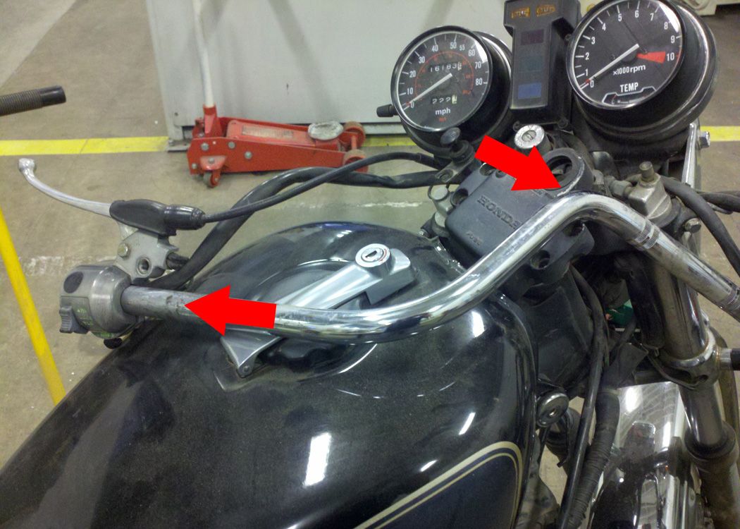Changing Motorcycle Handlebars - Yes, It's That Ridiculously Simple ...