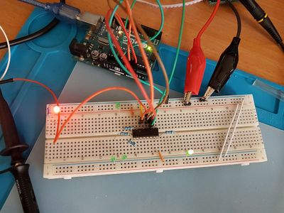 74HC595 Shift Register With Arduino Uno : 5 Steps - Instructables