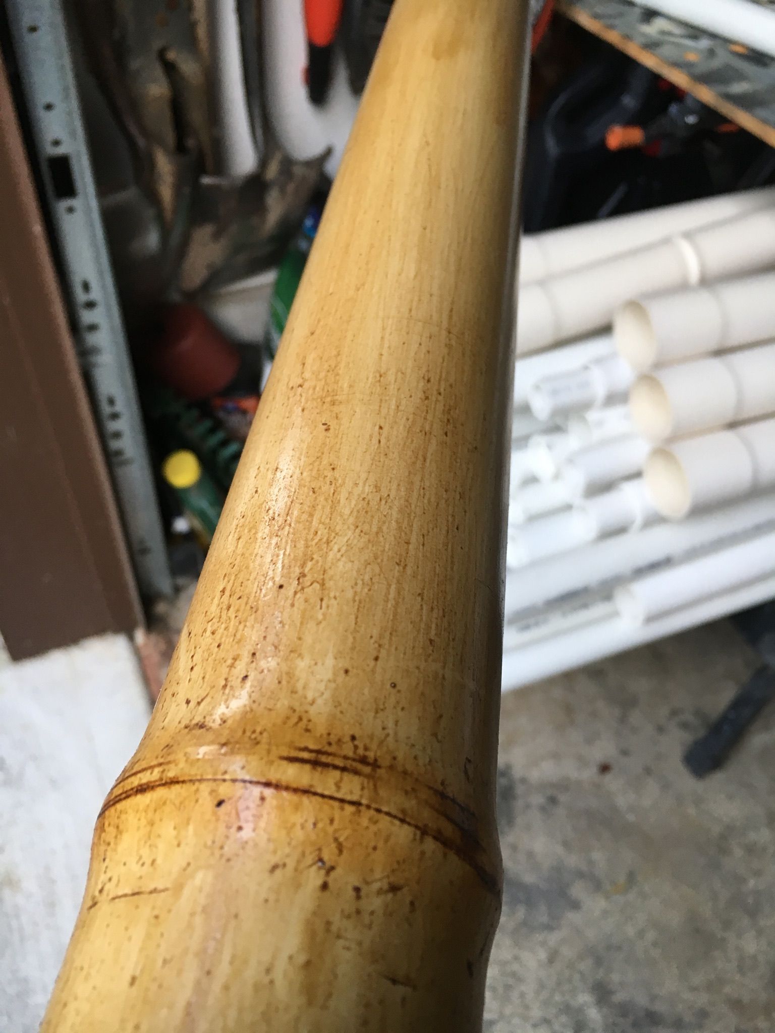 PVC Faux Bamboo Privacy Wall With LEDs : 8 Steps (with Pictures ...