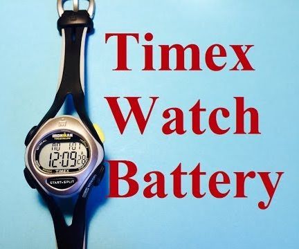 Timex Battery Replacement - Instructables
