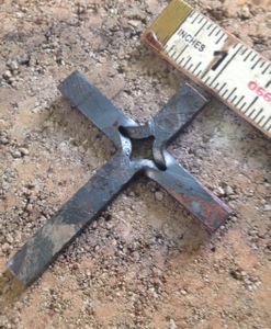 Forged Split Steel Cross Simply Done : 11 Steps (with Pictures ...