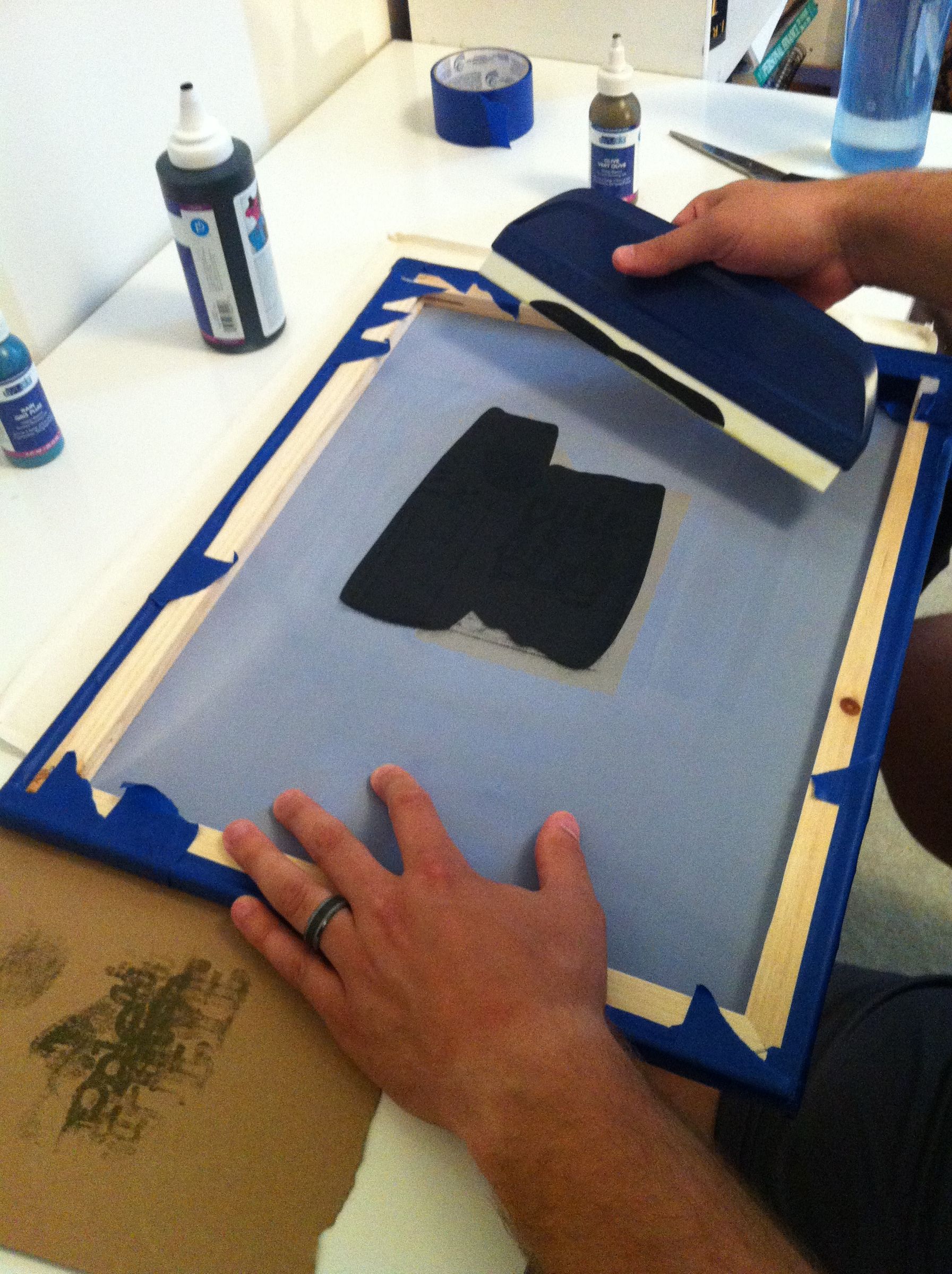 How to Make, and Print With, Reusable Silk Screens... Cheaply! : 13 ...