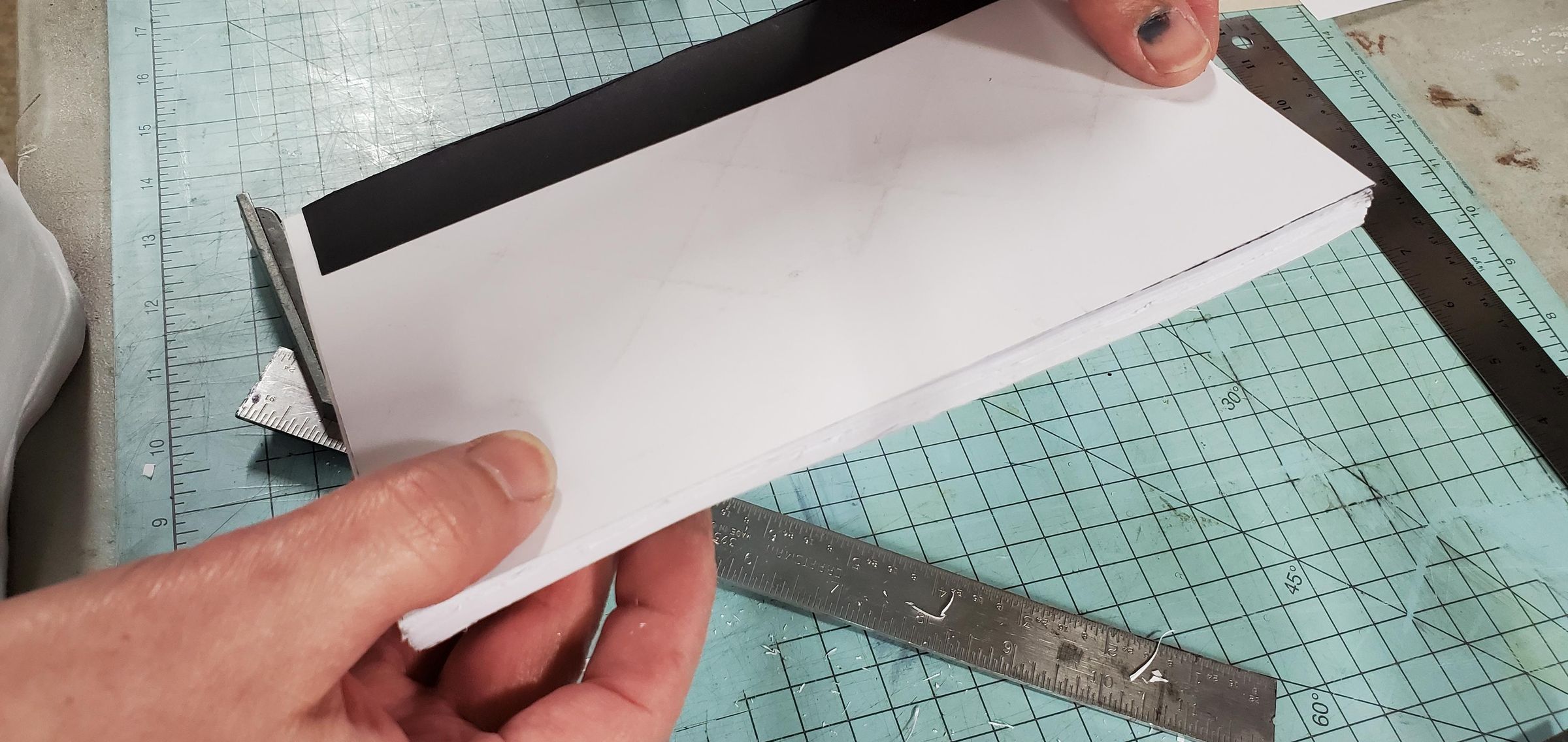 No Sew Book Binding - Easier Way to Make a Sketch Book? : 21 Steps ...