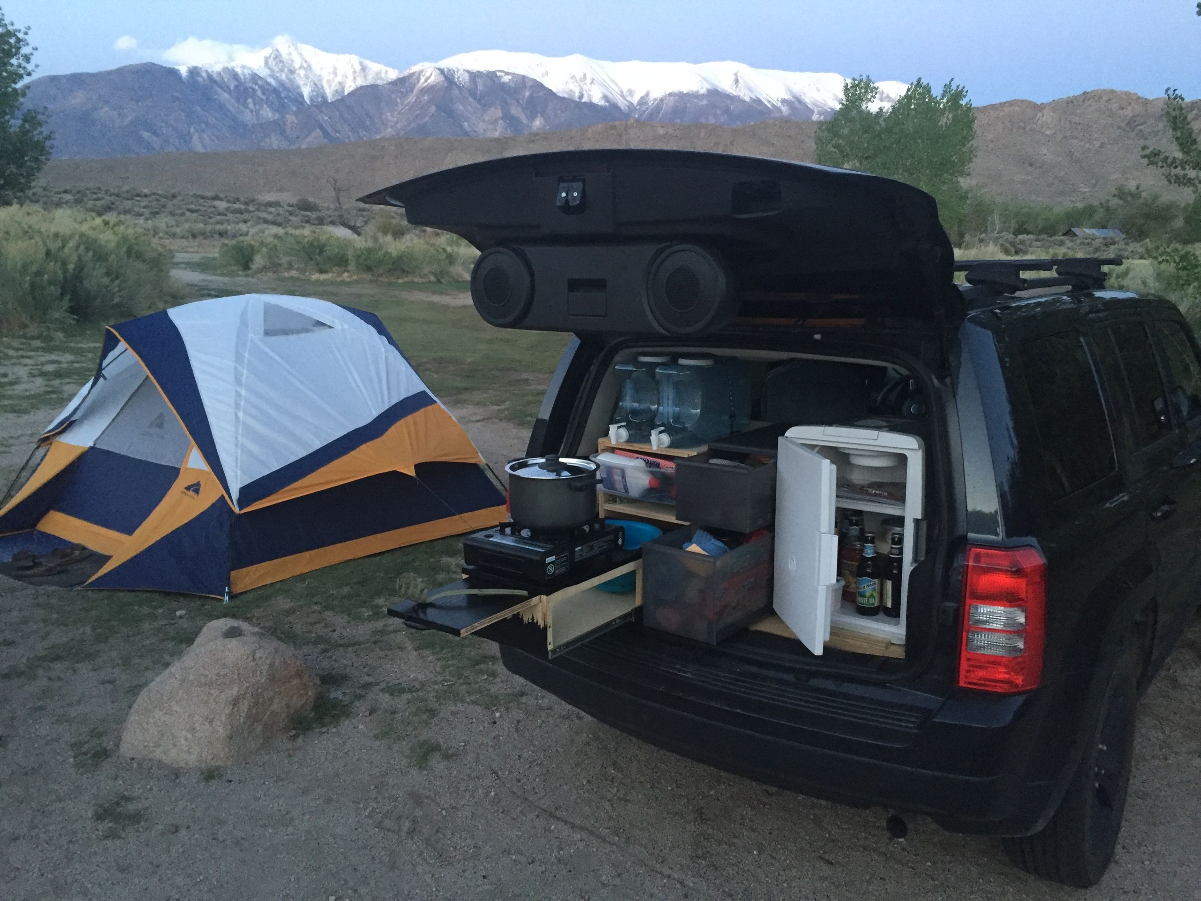 The Ultimate Car Camping Setup : 8 Steps (with Pictures) - Instructables