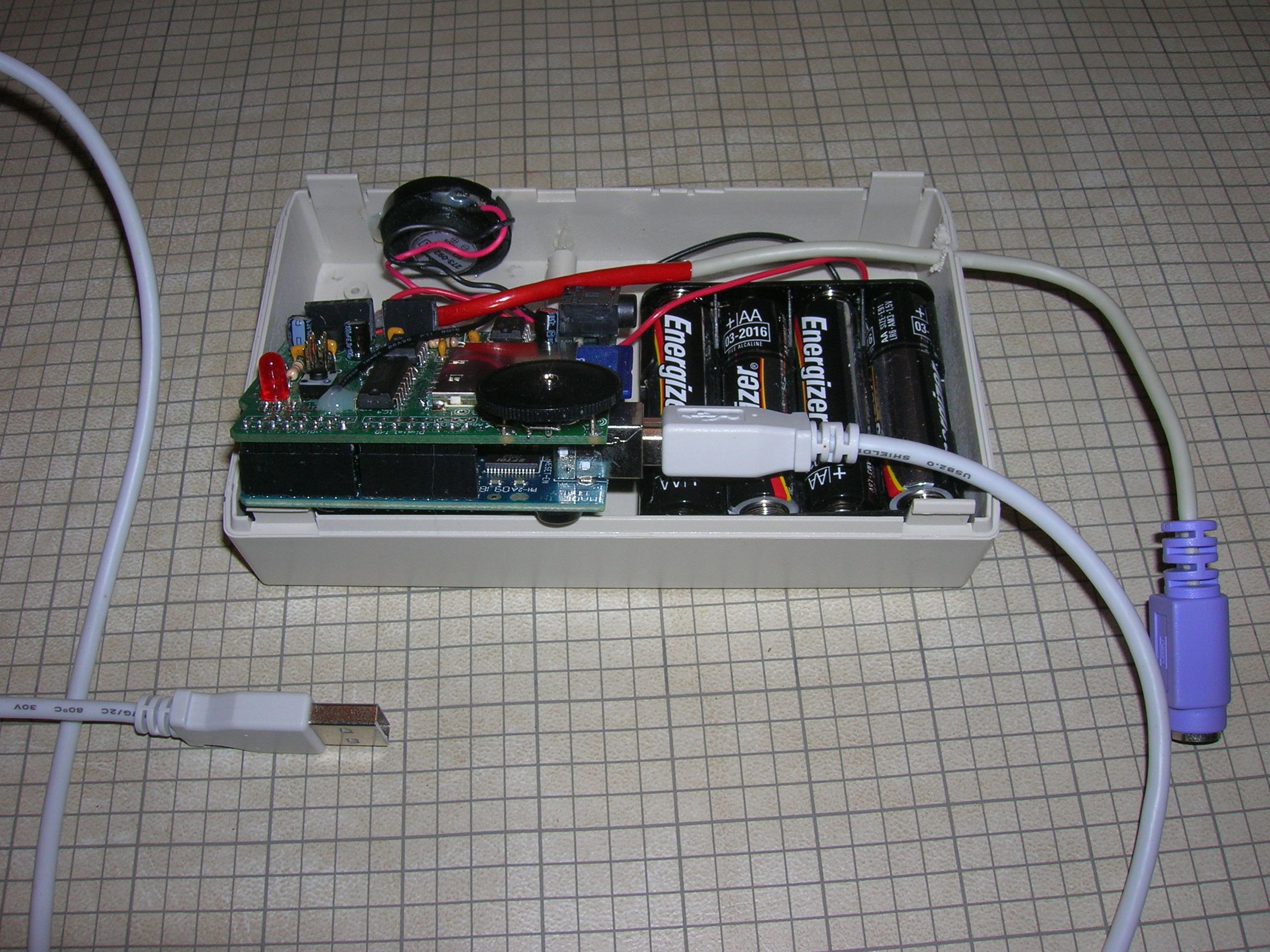Make a Portable Barcode Scanner With an Arduino and a Cuecat : 11 Steps ...