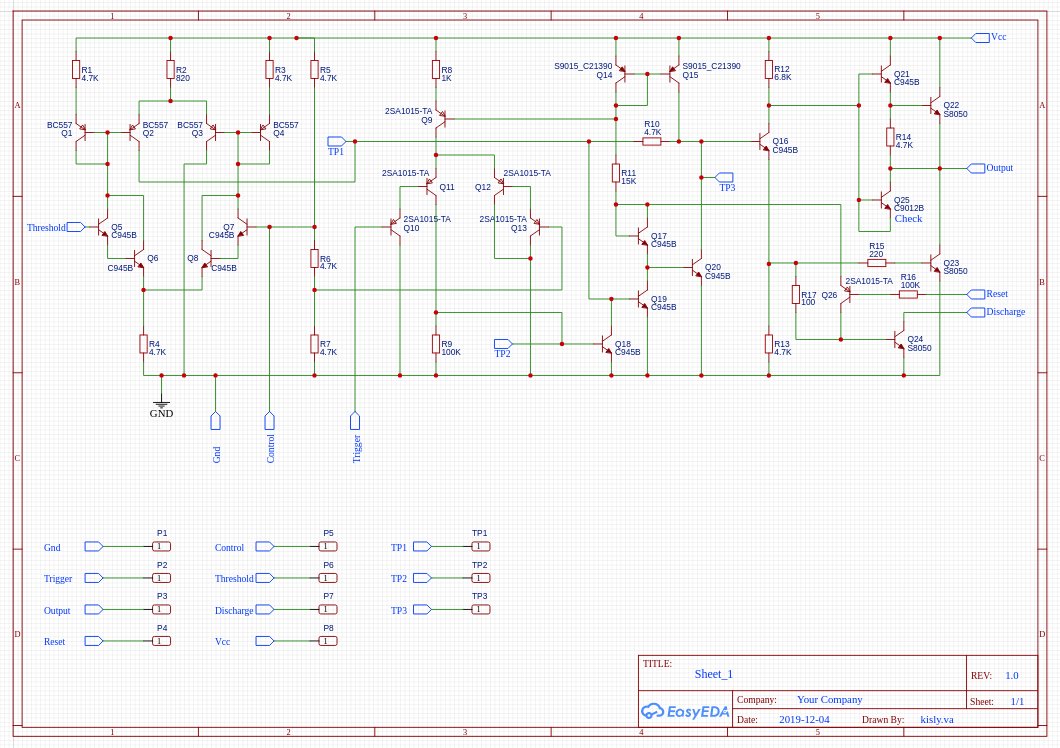 Designing a 555 Timer on Discrete Elements : 6 Steps (with Pictures ...