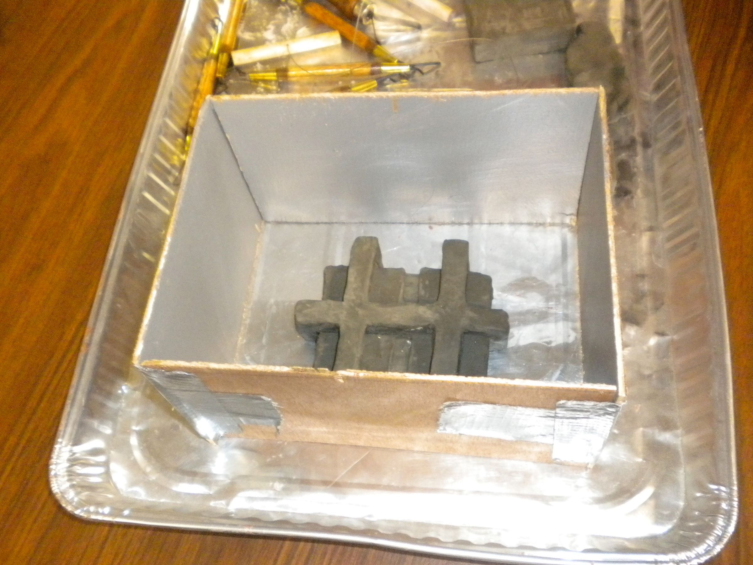 Making a Silicone and Ultracal Matrix Mold : 20 Steps - Instructables