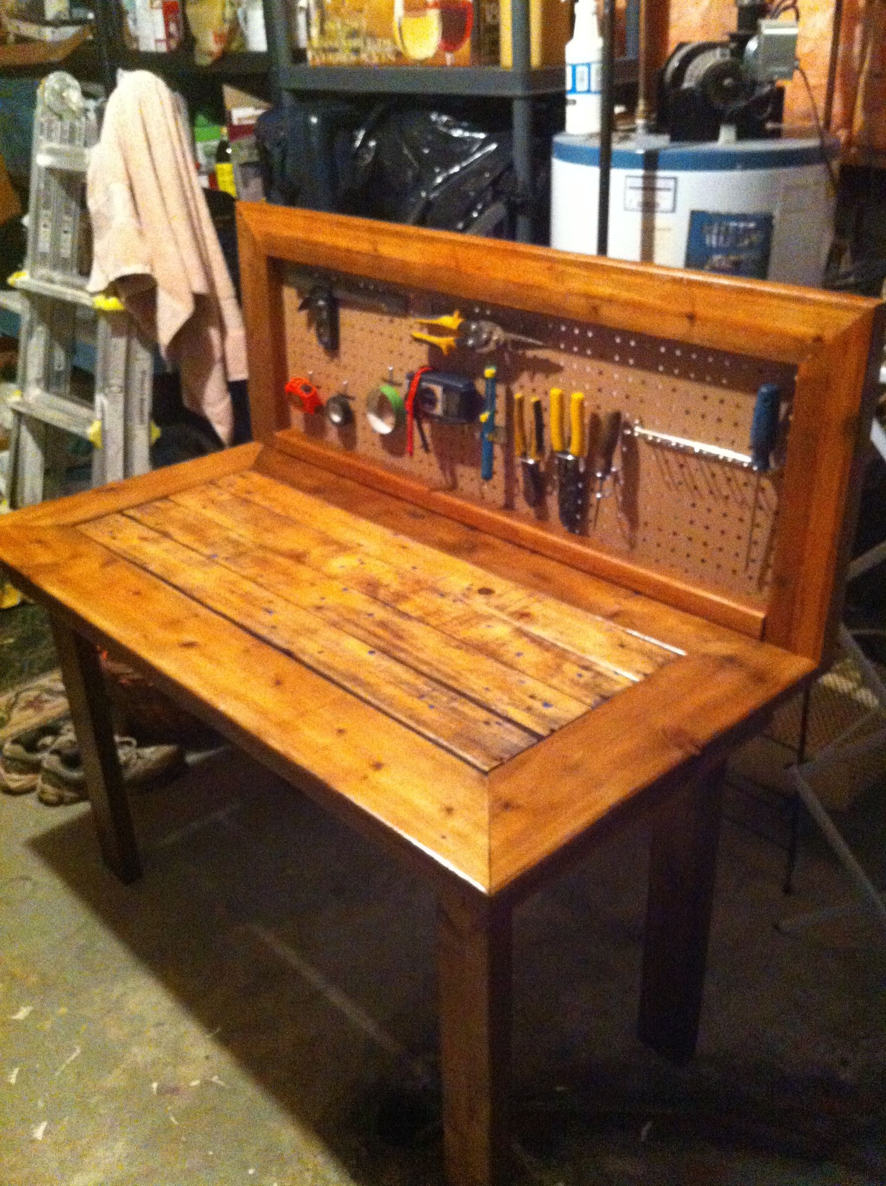 Maker/Work Bench From Scrap Wood : 9 Steps (with Pictures) - Instructables
