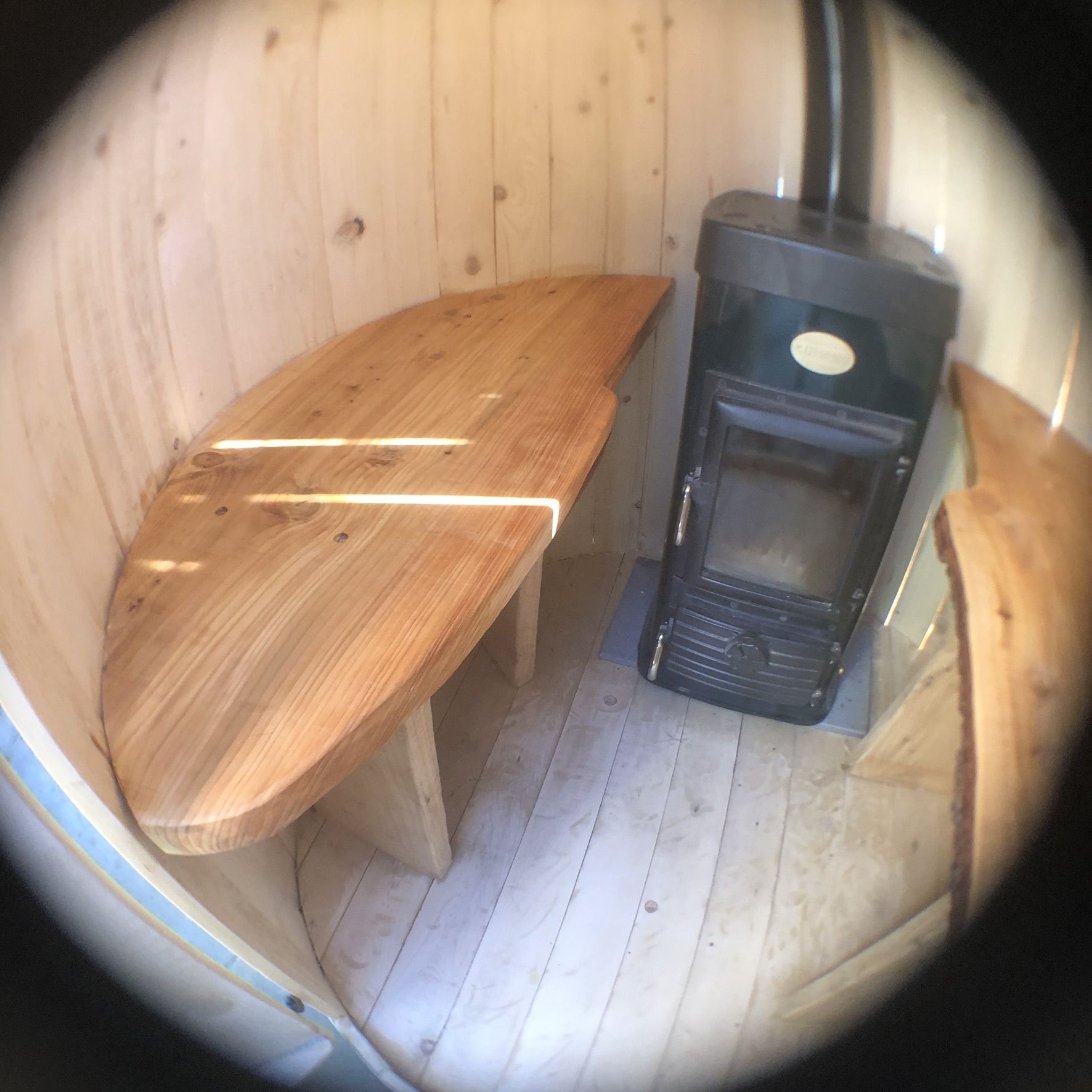 Finnish Sauna Cheap Very Small Easy to Build Mobile : 8 Steps ...