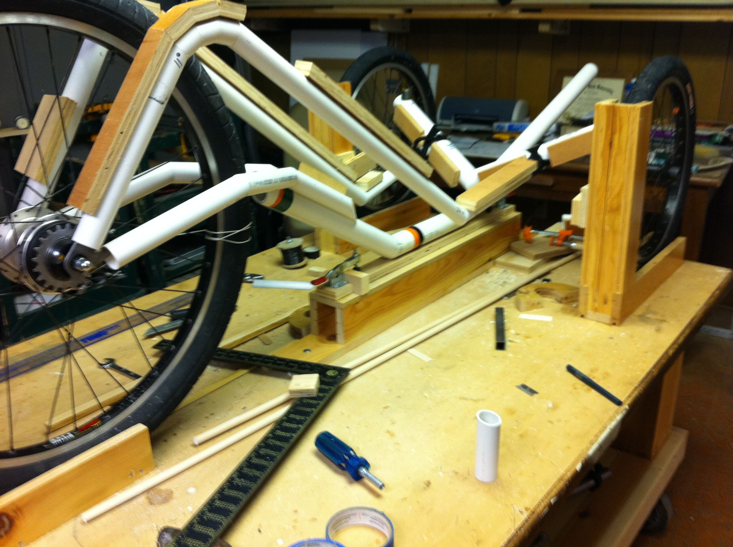 Building a Recumbent Bamboo Trike Frame : 23 Steps (with Pictures ...