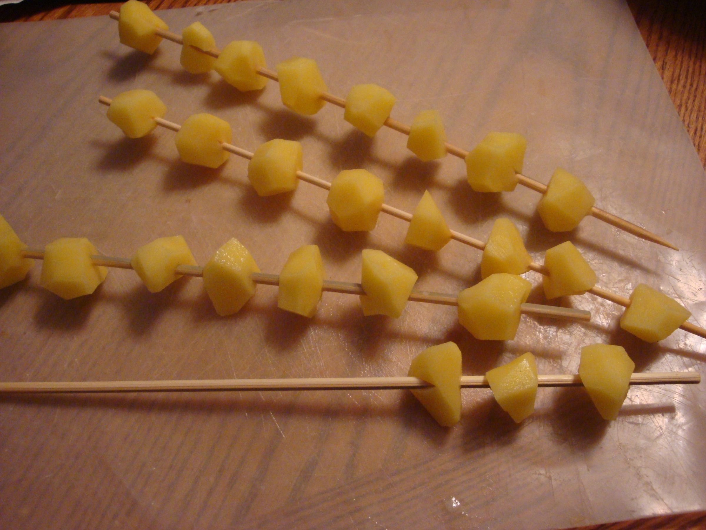 How to Make a Potato Bead Bracelet : 4 Steps (with Pictures ...