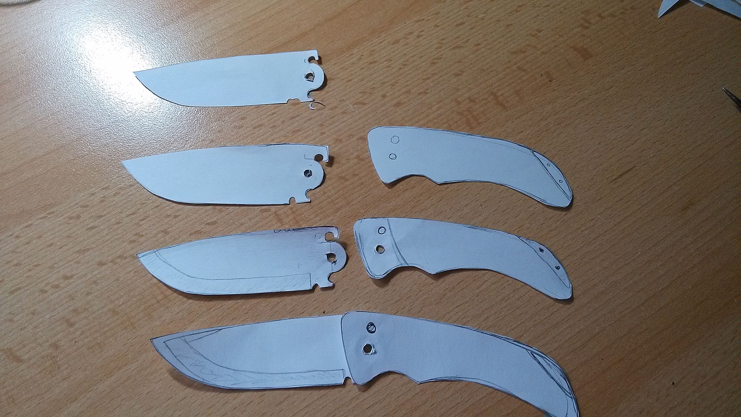 DIY Folding Knife With Button Lock : 11 Steps (with Pictures ...
