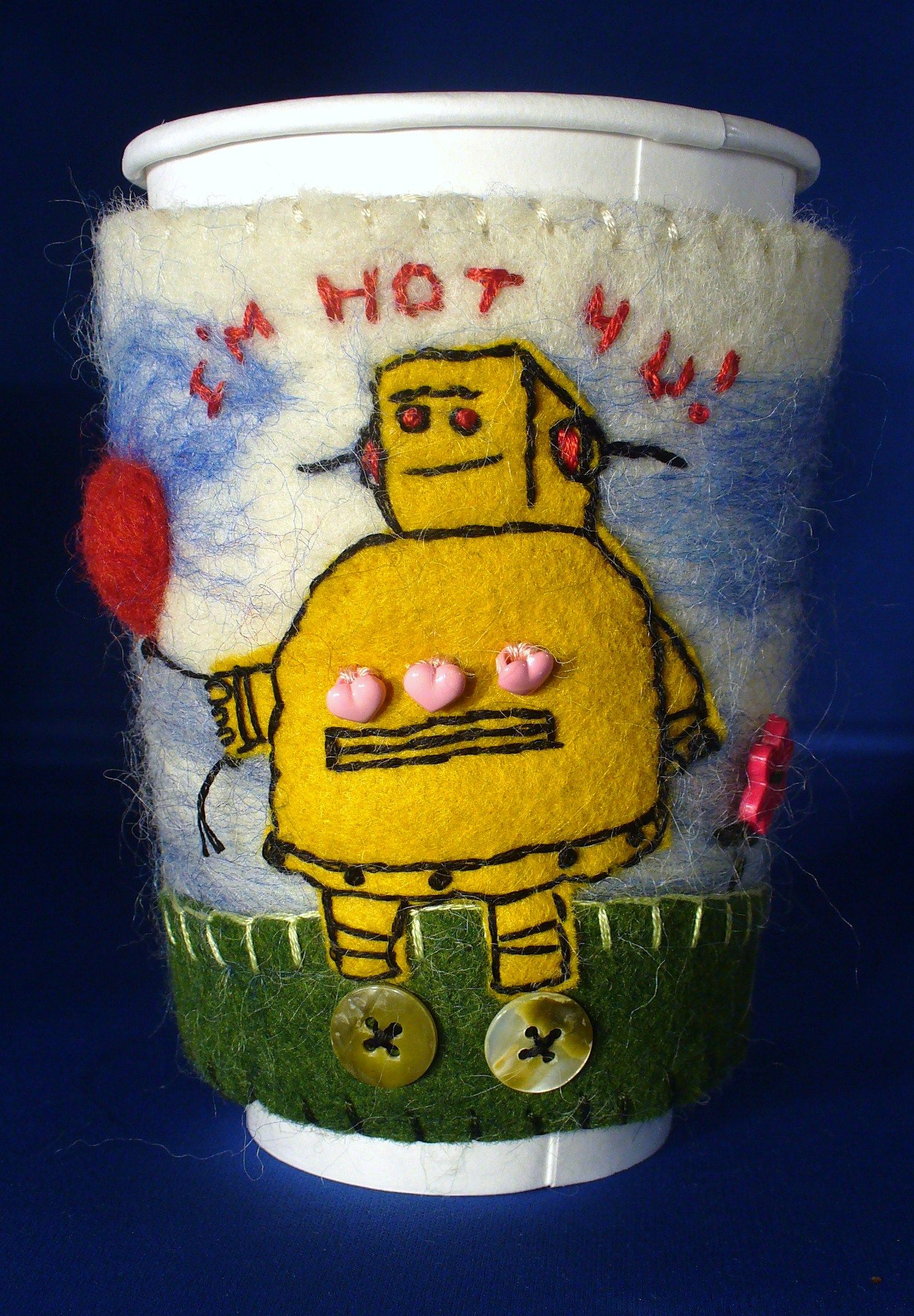 Cute Coffee Cup Cozies : 5 Steps (with Pictures) - Instructables