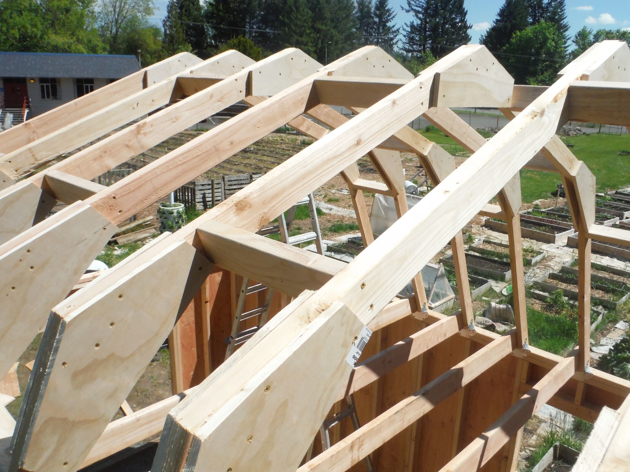 12'x16' Mini-Barn/Shed With Gambrel Roof : 38 Steps (with Pictures ...