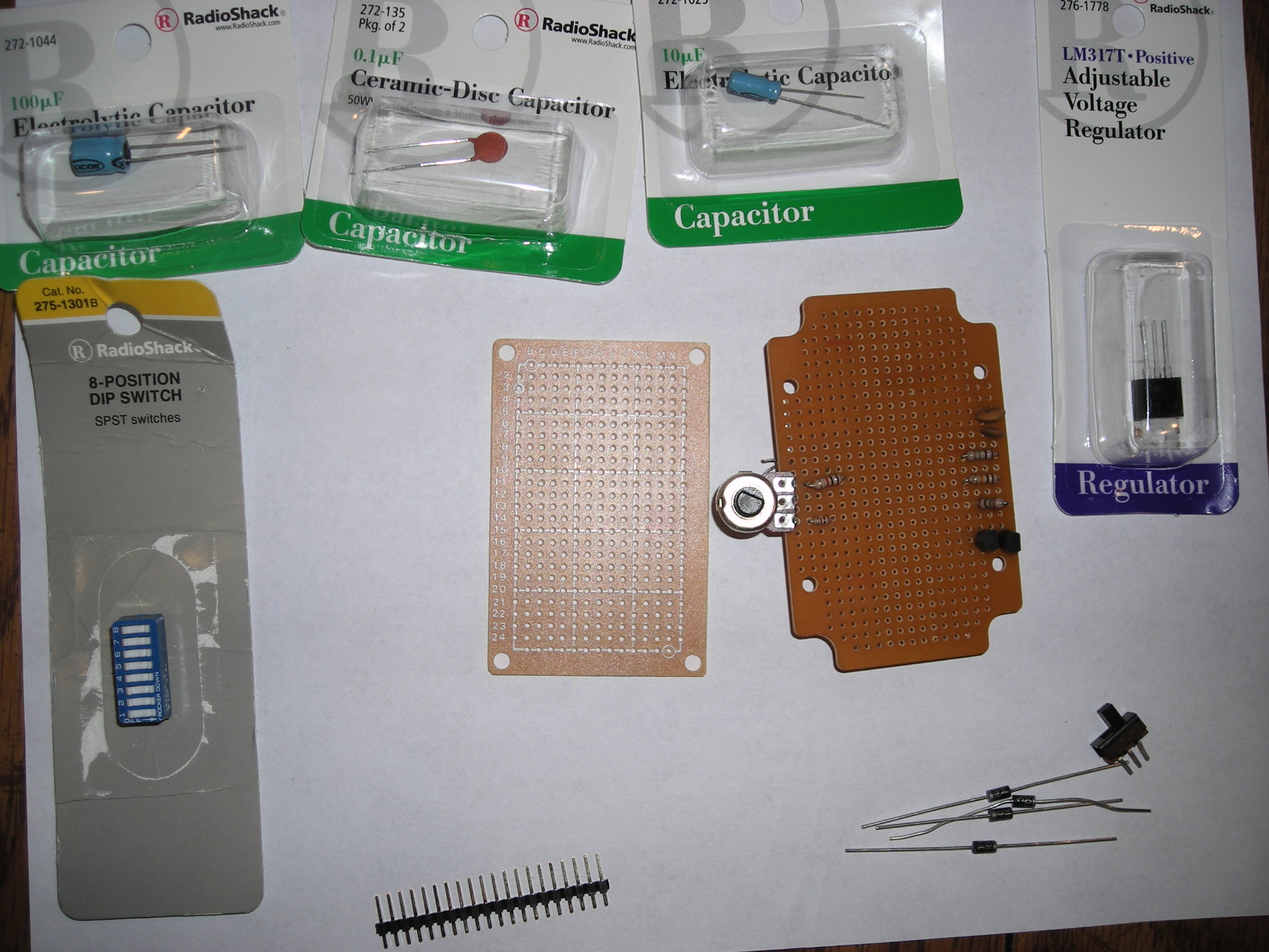 The Radioshack, Adjustable, Breadboard Power Supply. : 21 Steps (with ...