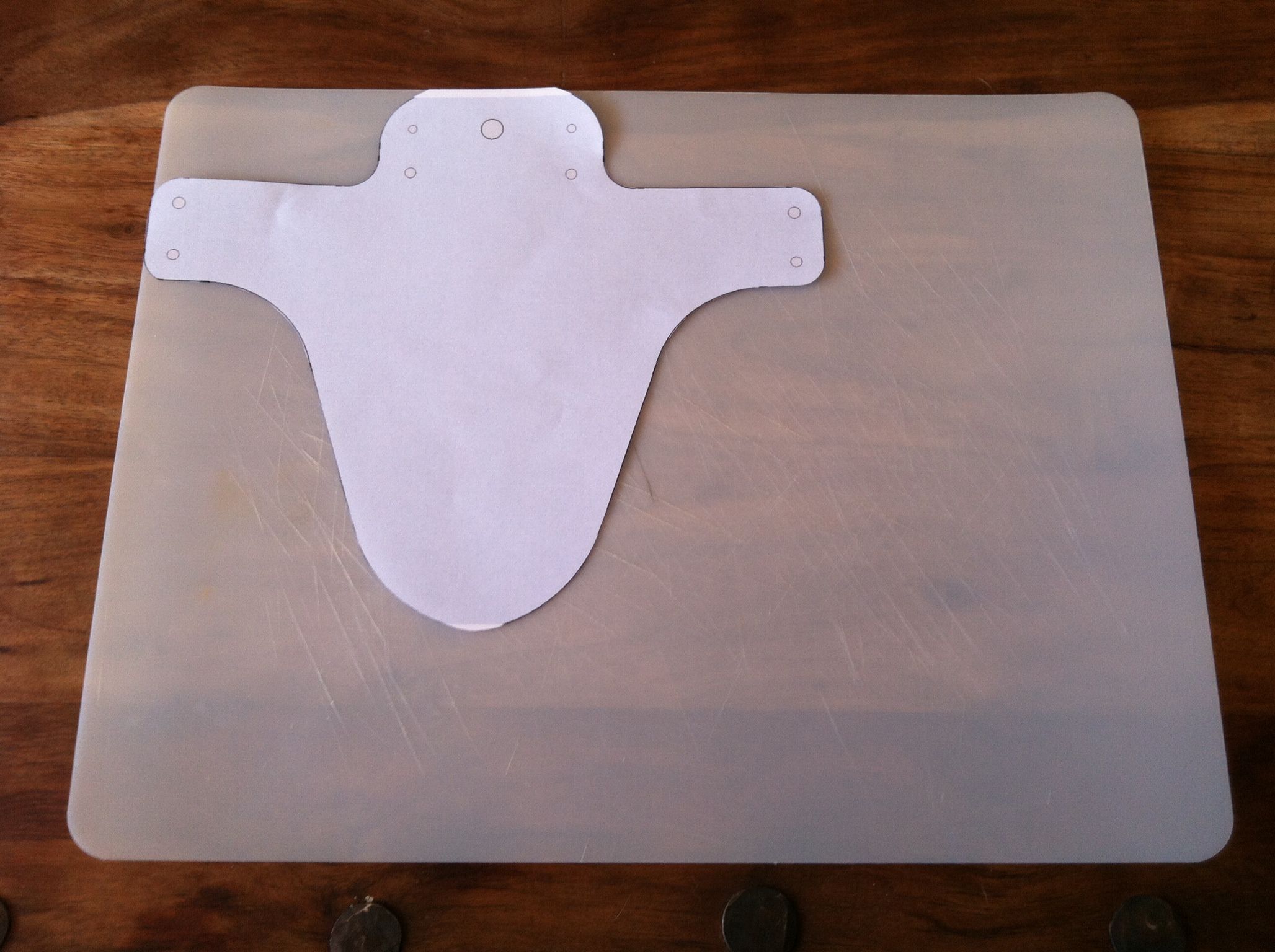 $1 MTB Mud Guard : 6 Steps - Instructables