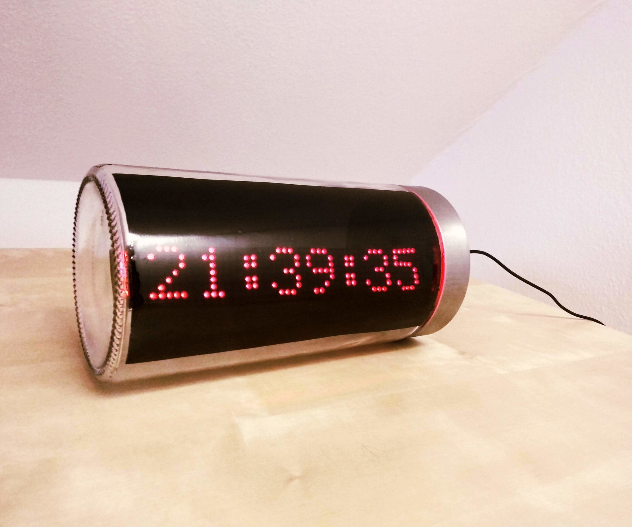 Esp8266 Led Matrix Clock 8 Steps With Pictures Instructables 