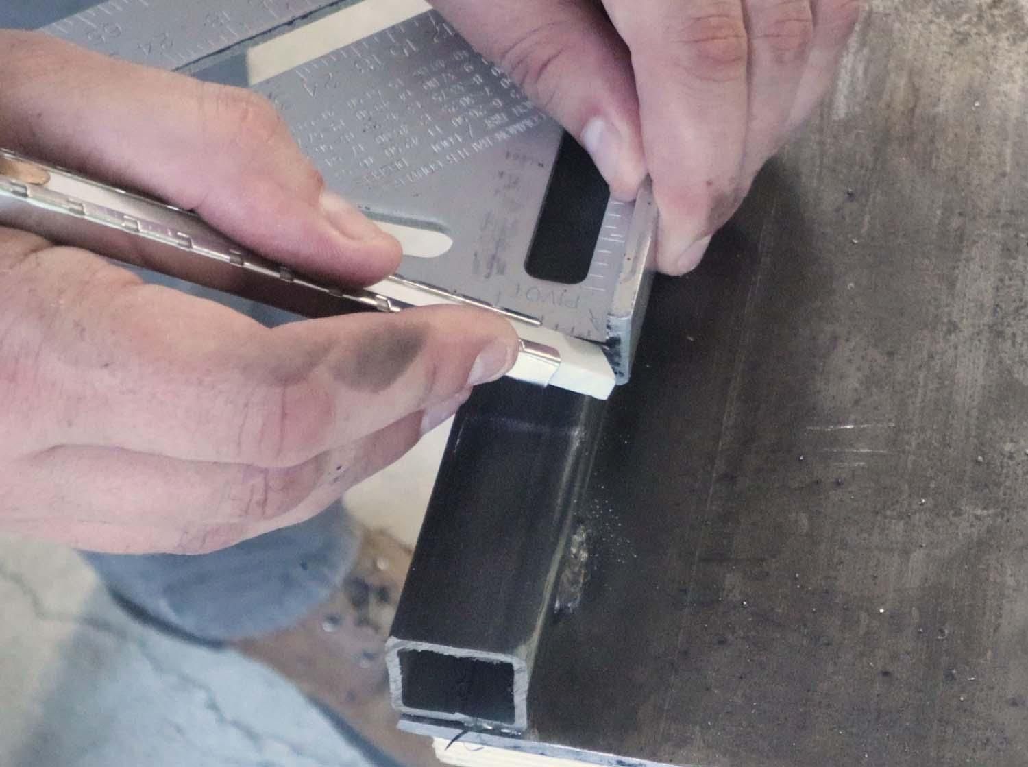 Fold-Down Welding Table for Small Workspaces : 16 Steps (with Pictures ...