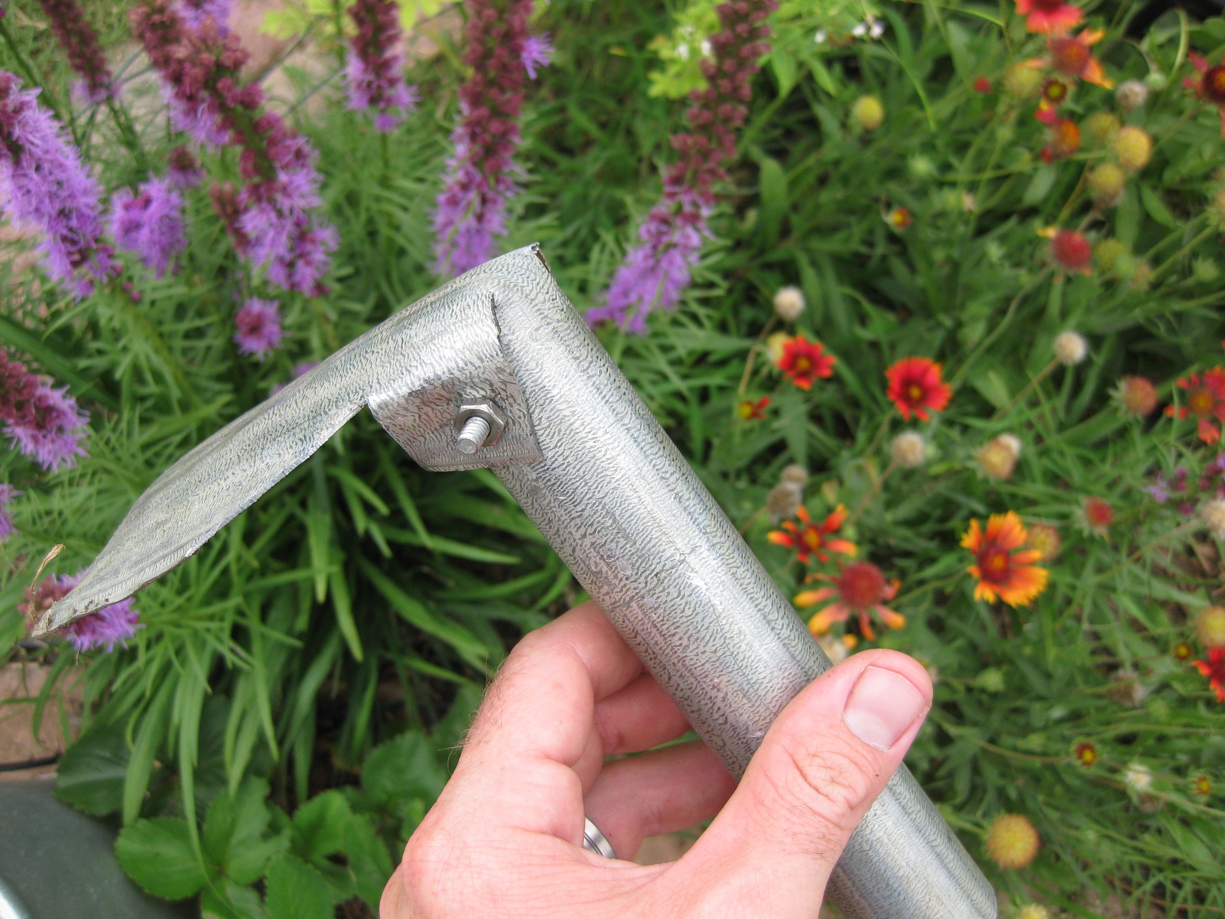 Pipe Tools, a Small Garden Hoe : 4 Steps (with Pictures) - Instructables