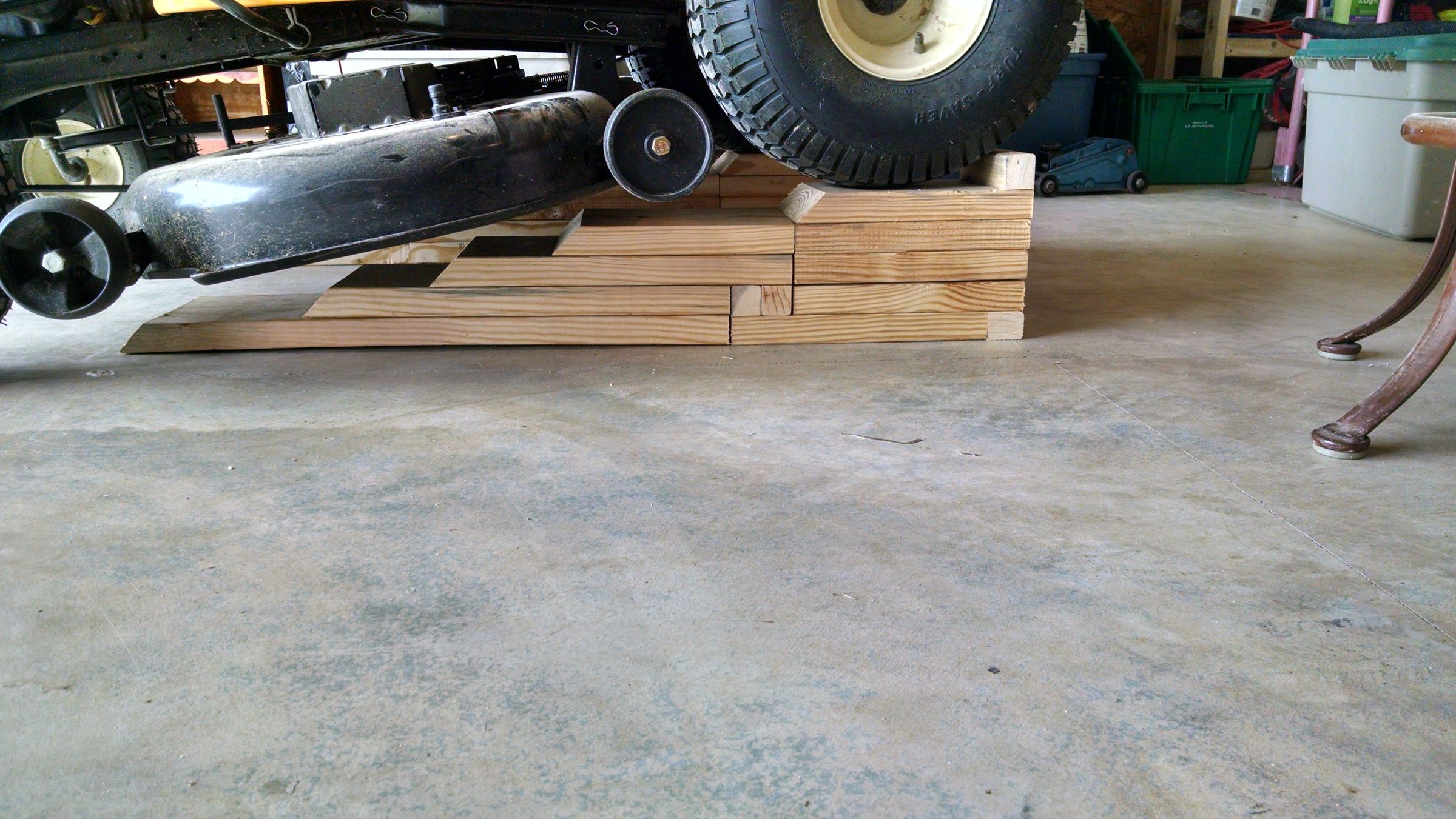 Car or Lawnmower 2 Section Ramps : 4 Steps (with Pictures) - Instructables