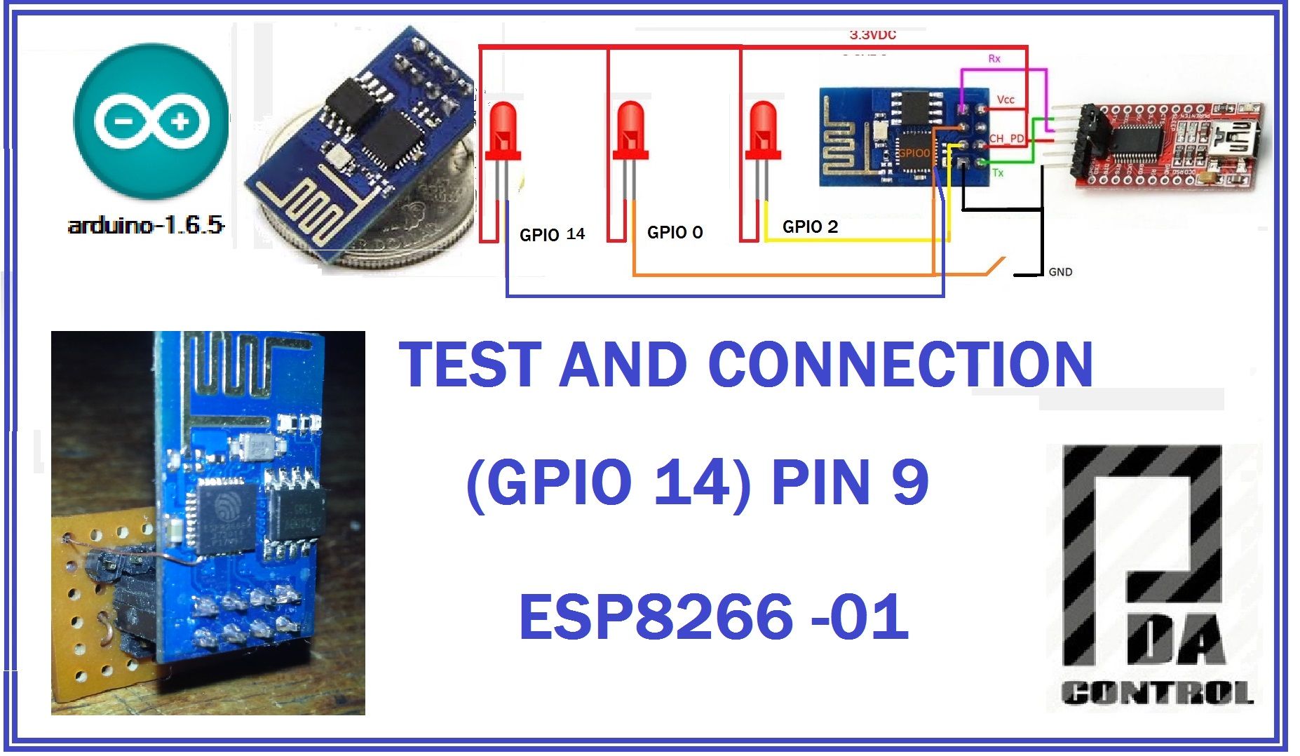 More GPIO for ESP8266 - 01 : 3 Steps - Instructables