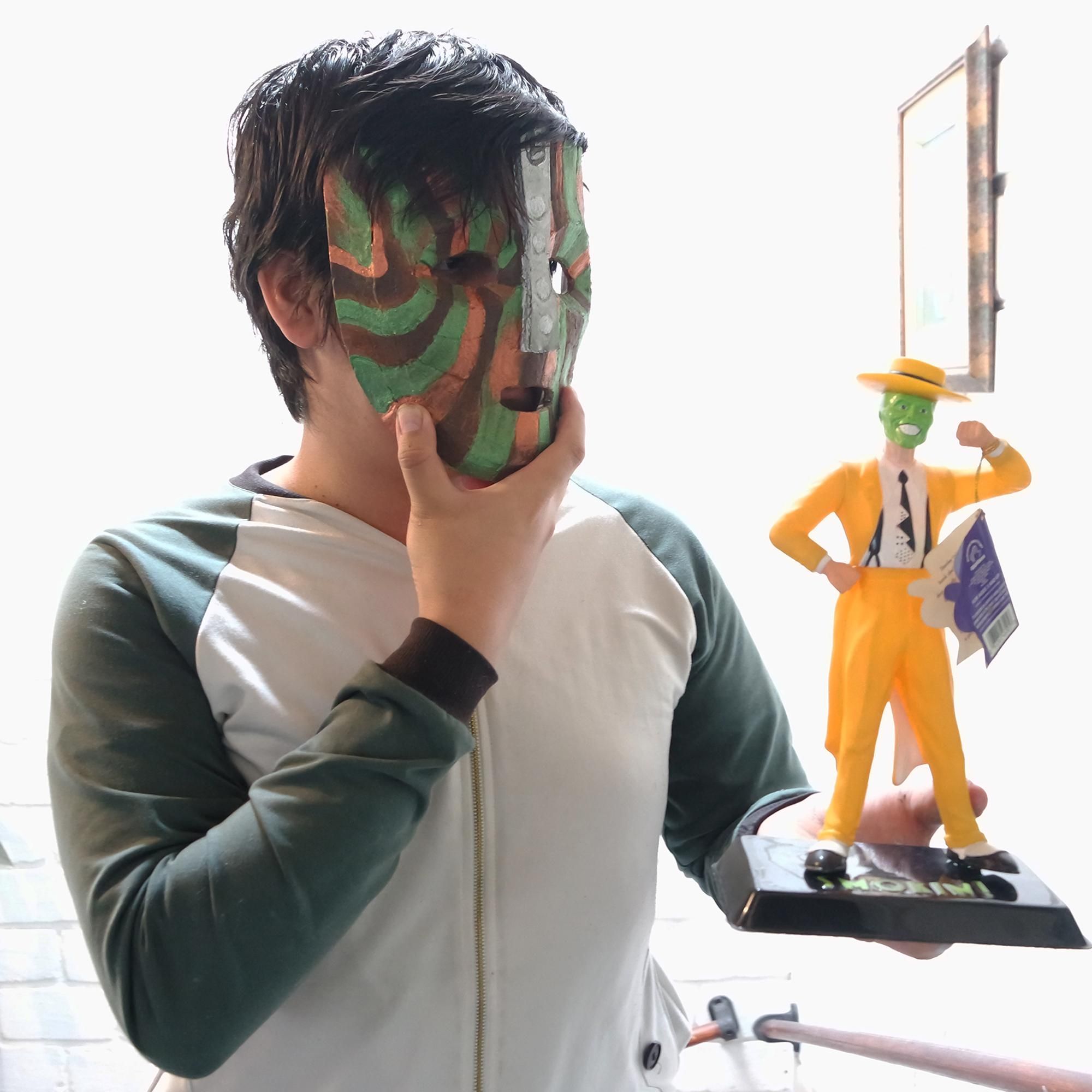 Sawdust Loki's Mask. : 11 Steps (with Pictures) - Instructables