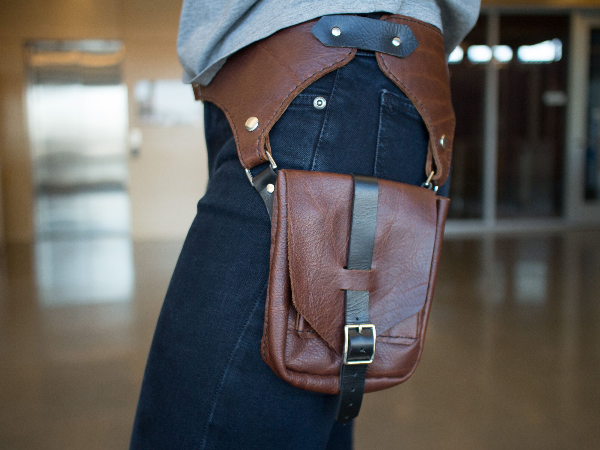 Leather Pocket Belts : 6 Steps (with Pictures) - Instructables