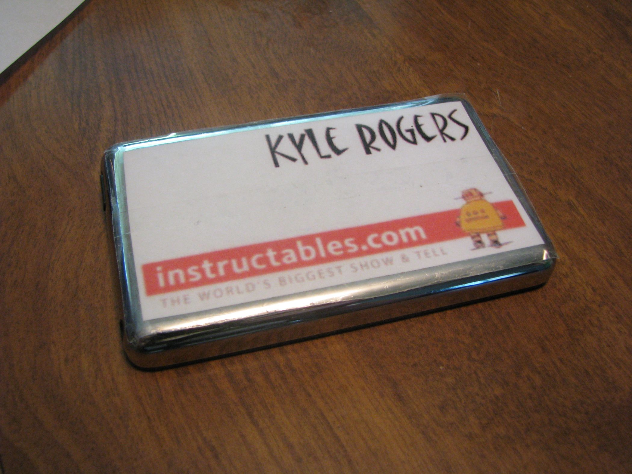 Customized IPod - Protective 'Skin' : 4 Steps - Instructables
