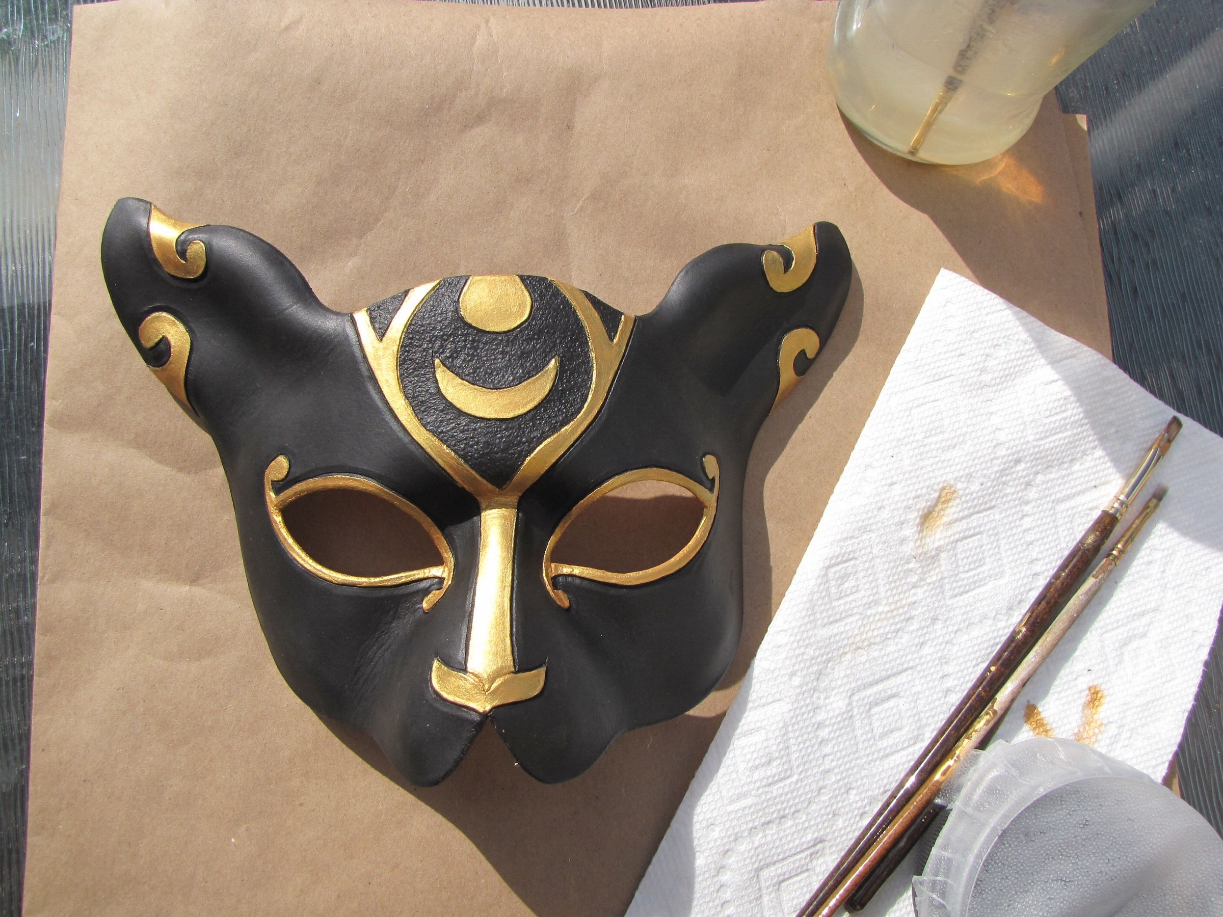 Sculpted Leather Mask Tutorial : 9 Steps (with Pictures) - Instructables
