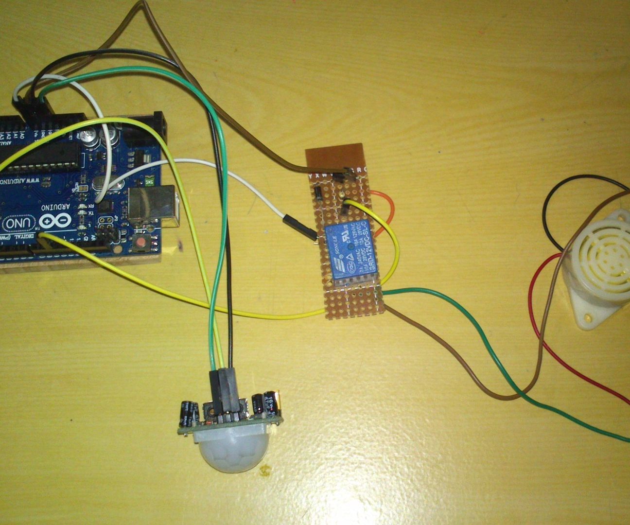 Motion Sensored Security System : 6 Steps (with Pictures) - Instructables