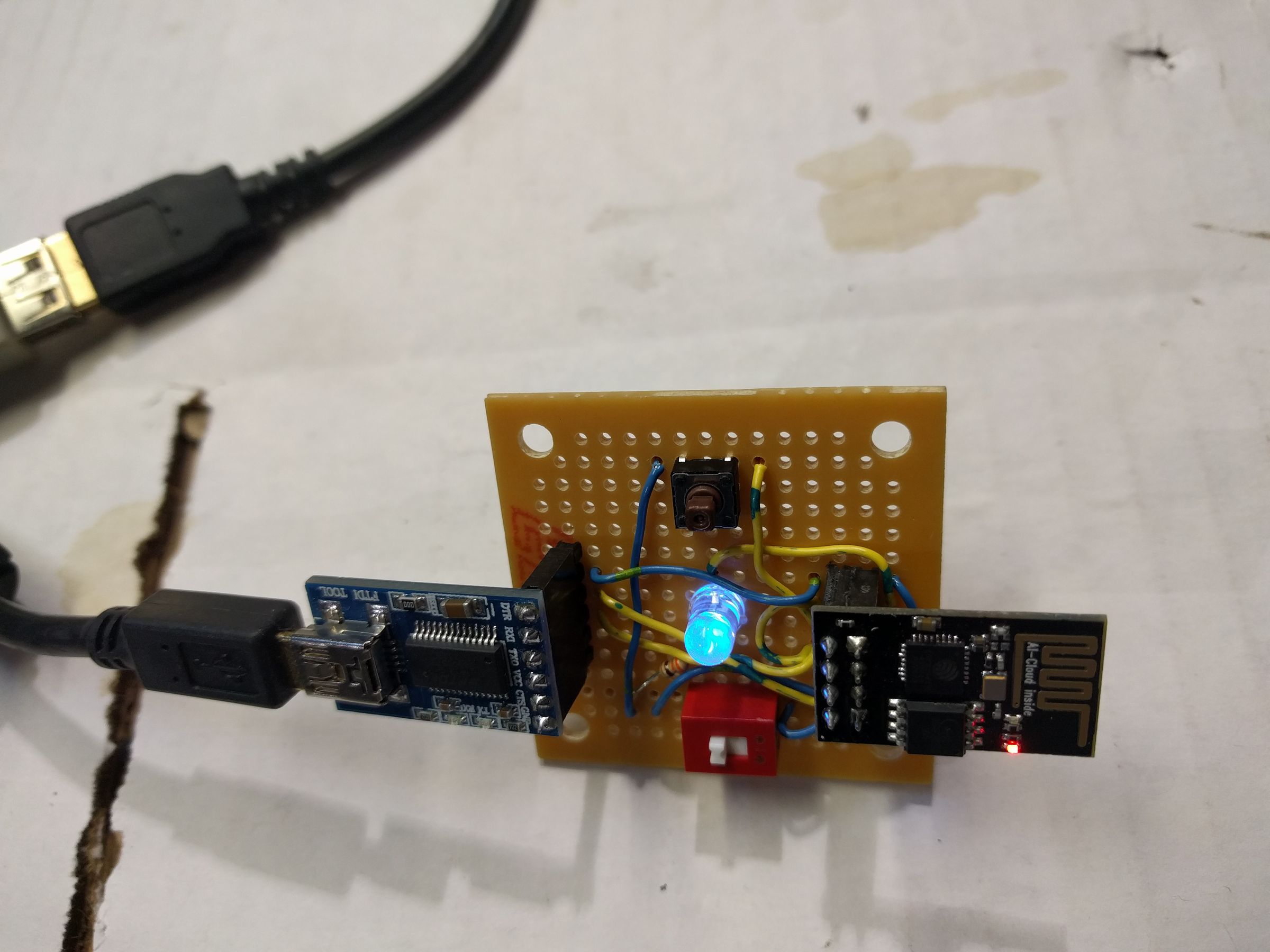 ESP8266 ESP-01 Programming Jig : 4 Steps - Instructables