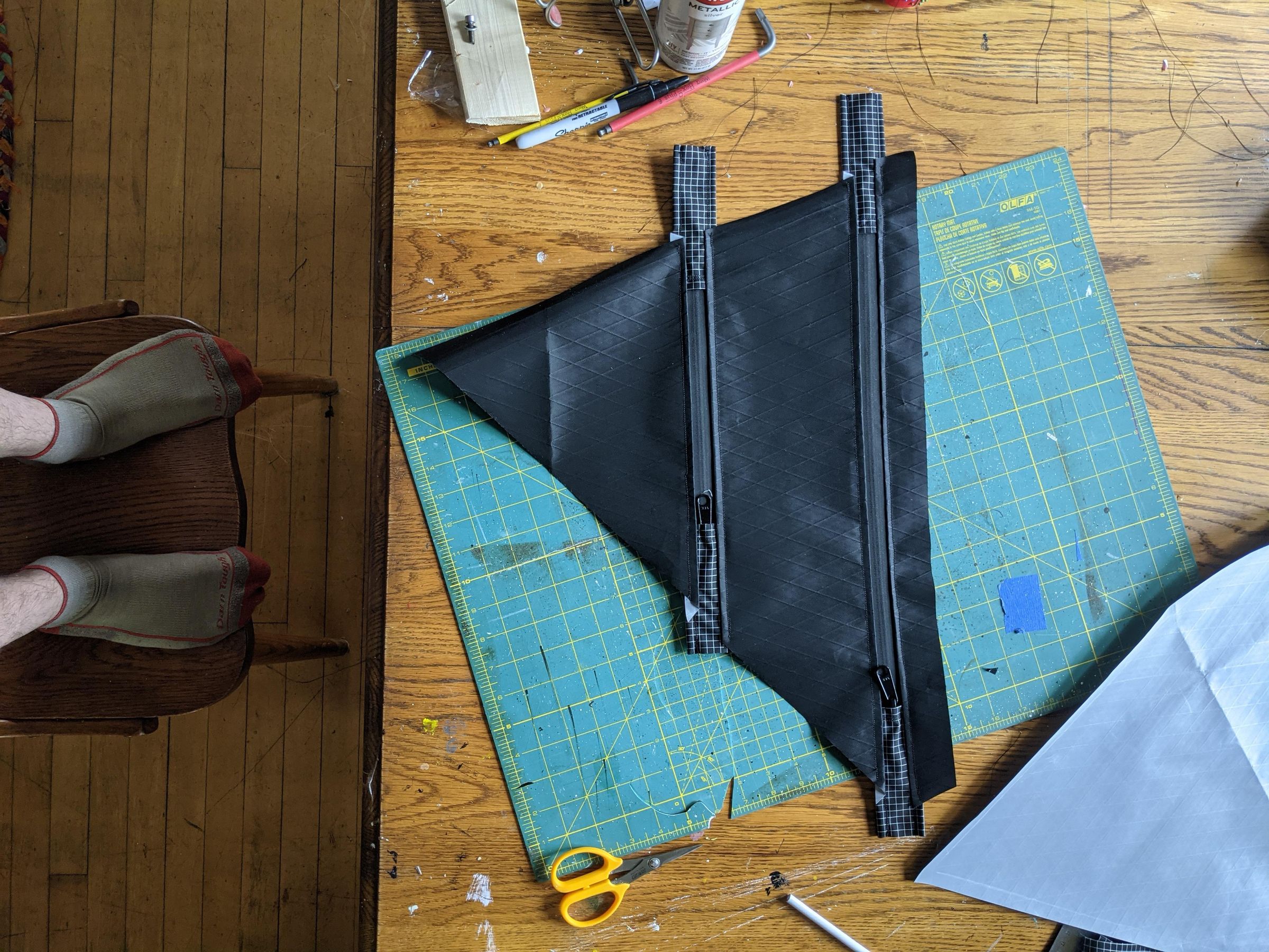 Bicycle Frame Bag for Bike Packing Hooligans : 5 Steps (with Pictures ...
